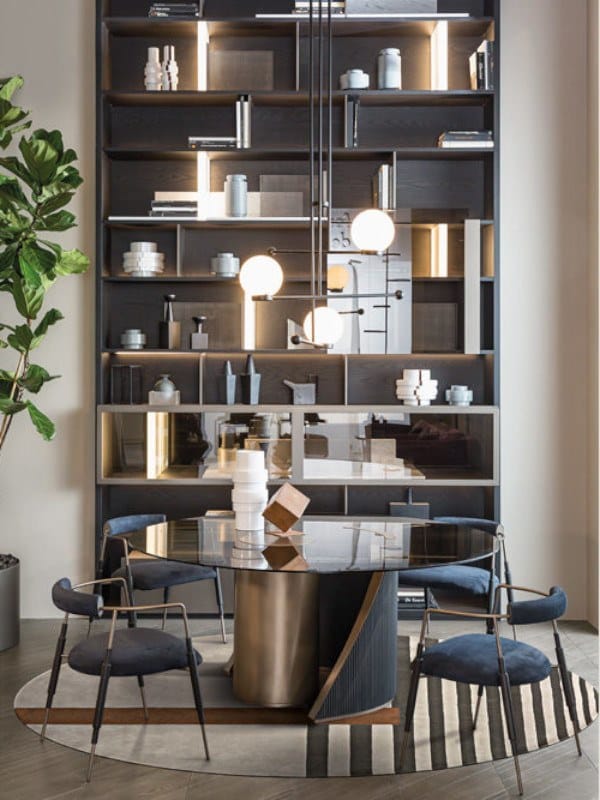 TAL Round handmade wool rug By Shake