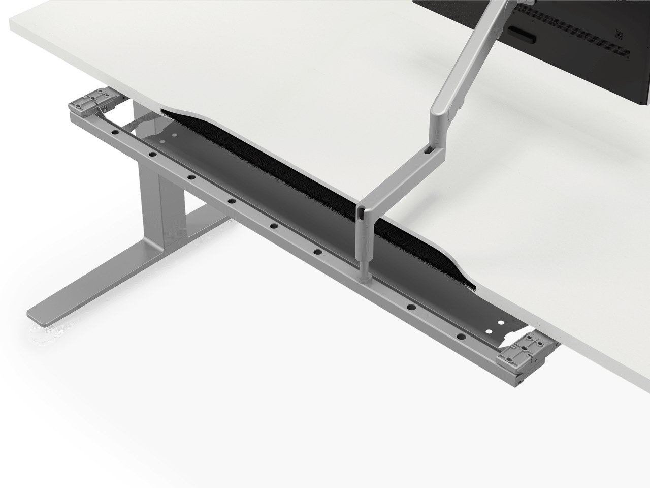 TALO.YOU Rectangular workstation desk By König Neurath