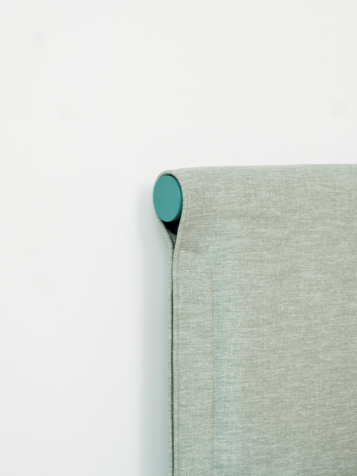 TAMOTO Double bed with upholstered headboard By Hay | design Shane Schneck