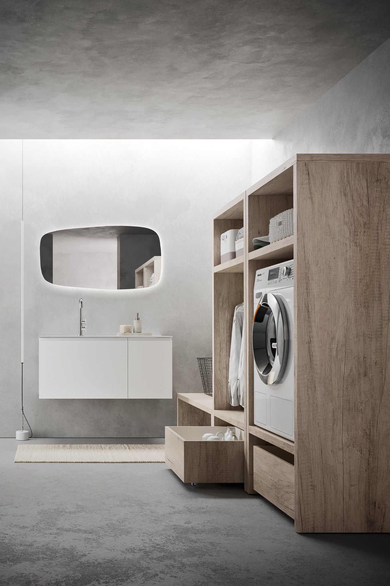 TANGO 1 Laundry room cabinet By ARBLU