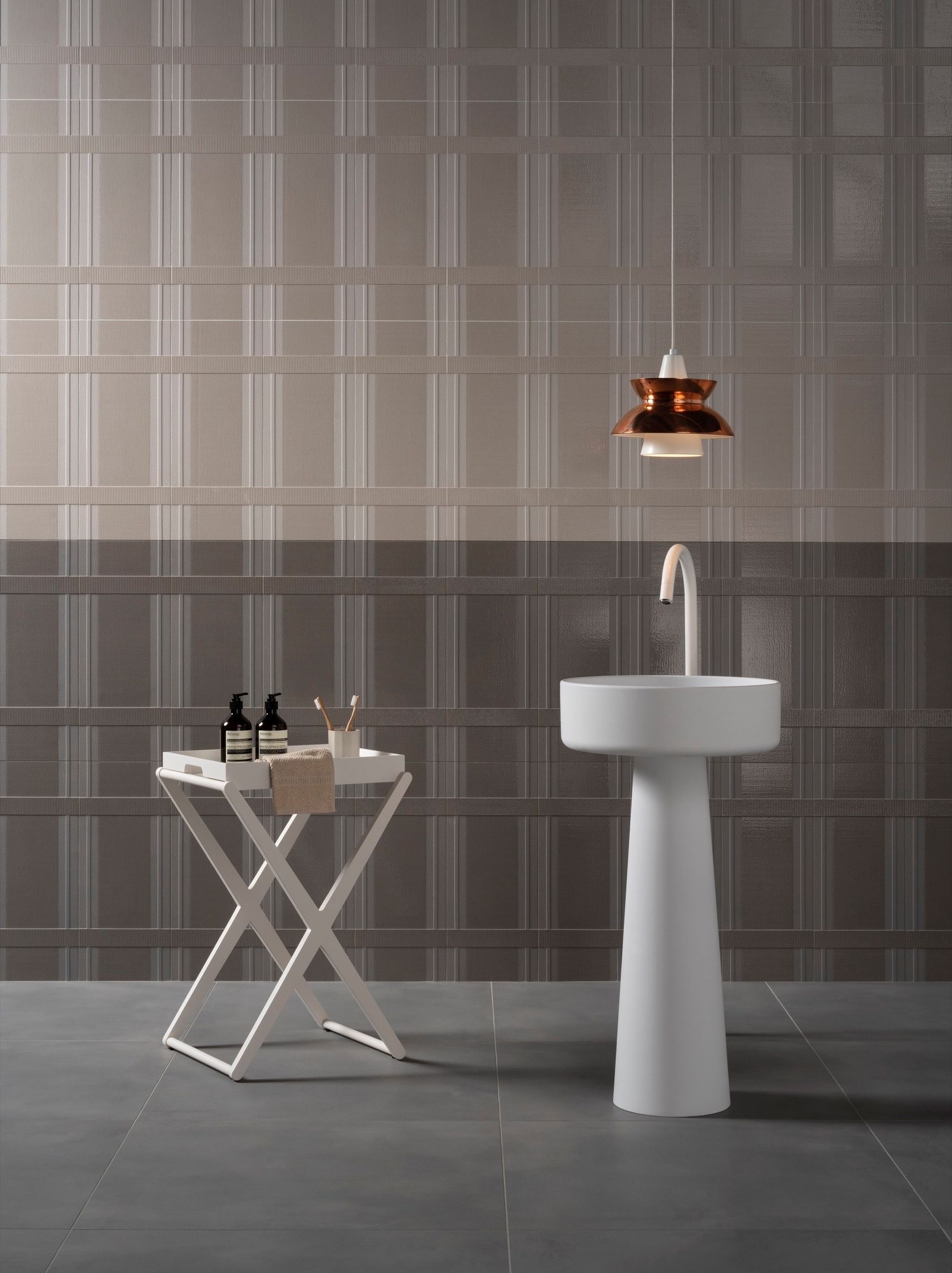 Glazed porcelain stoneware wall tiles TARTAN By DECORATORI BASSANESI ...