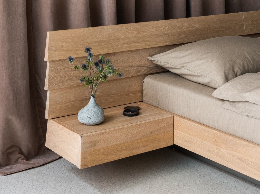 TATRAN 200x200L Bed By JAVORINA | design Boris Klimek, Lenka Damová