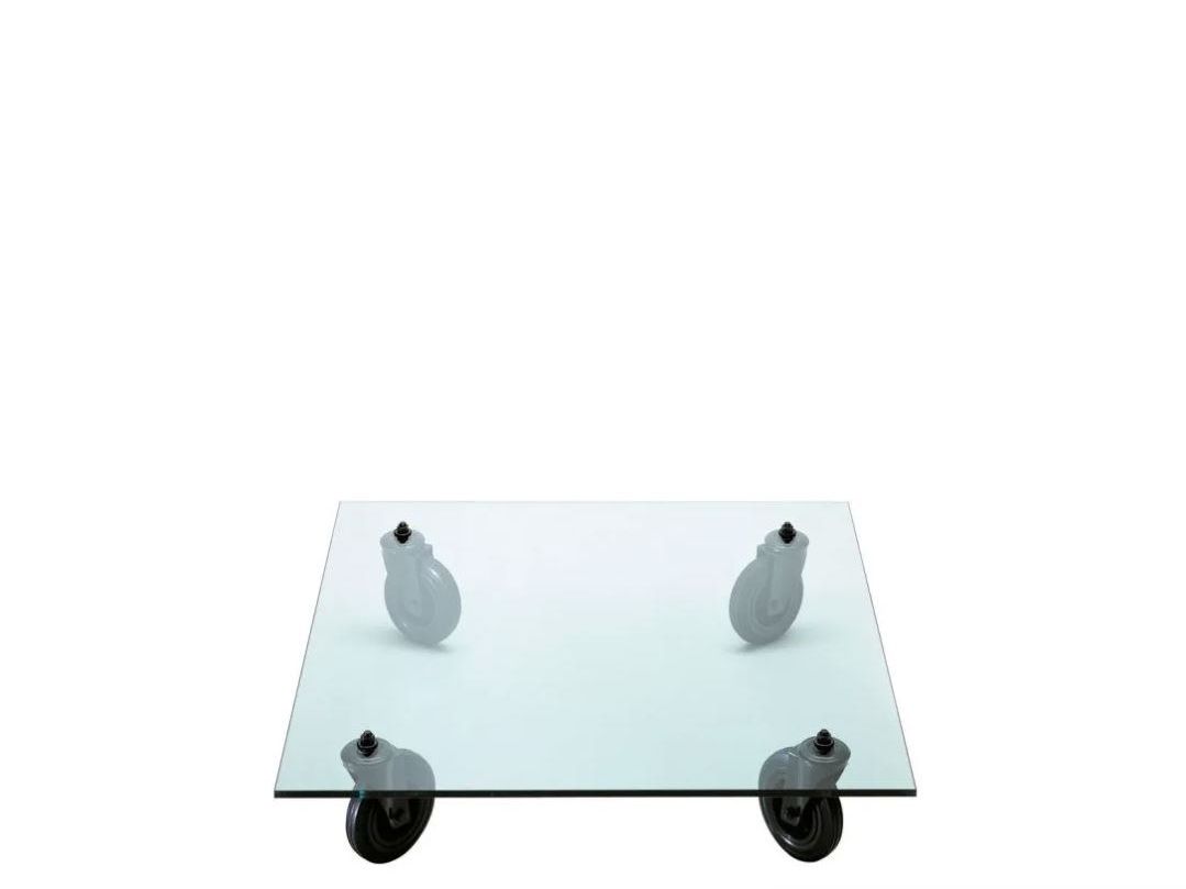 TAVOLO CON RUOTE By FontanaArte 设计师Gae Aulenti