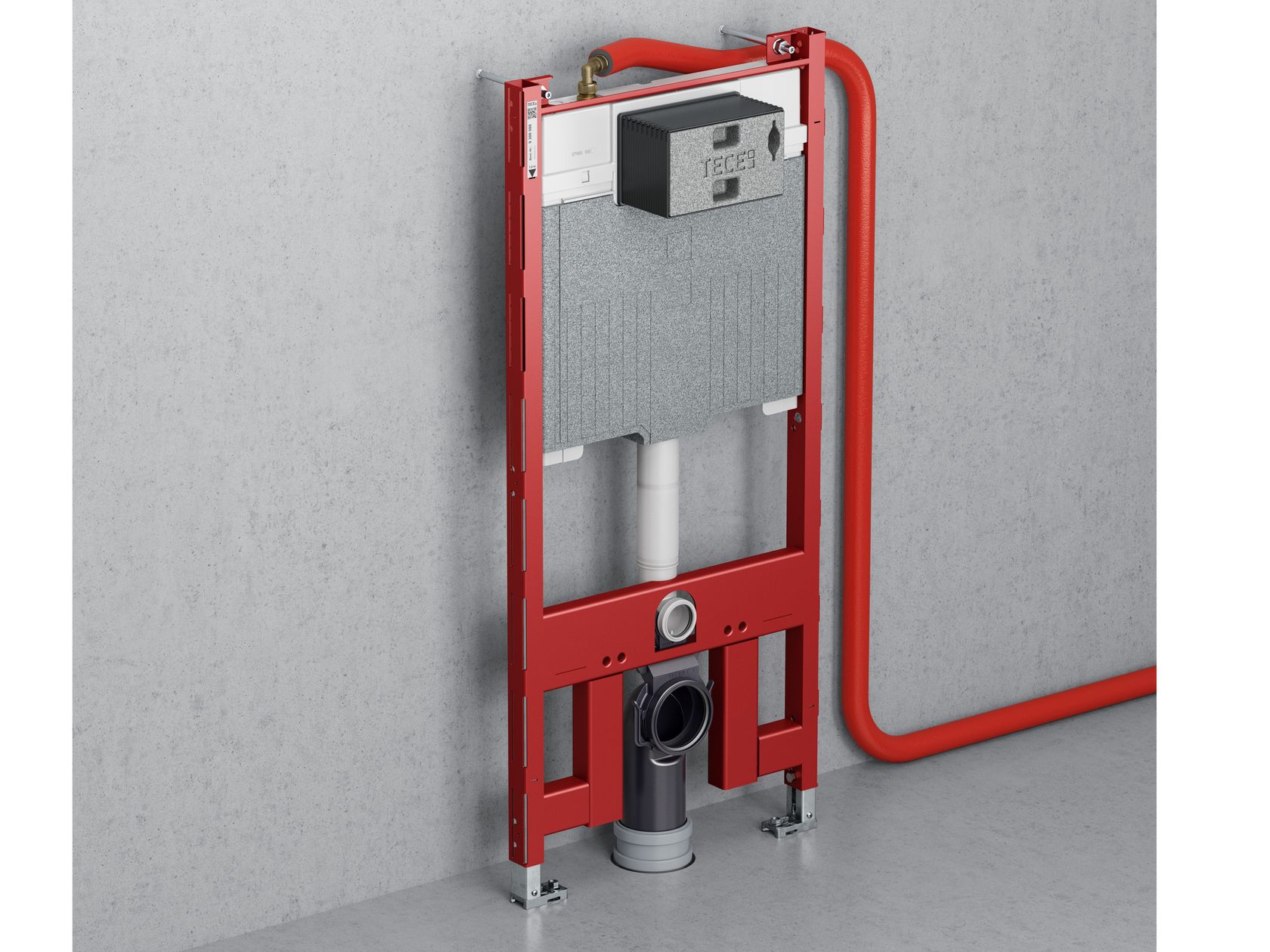 Concealed WC cistern TECE Octa II By TECE