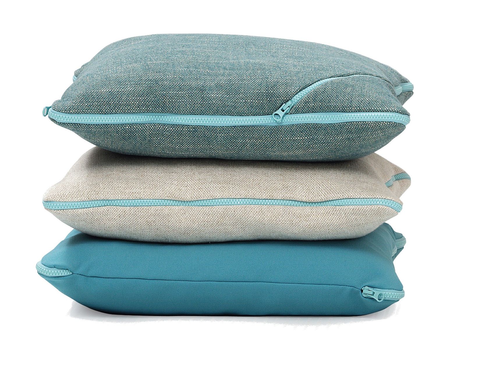 TECNO Square fabric sofa cushion By Sancal | design Rafa García