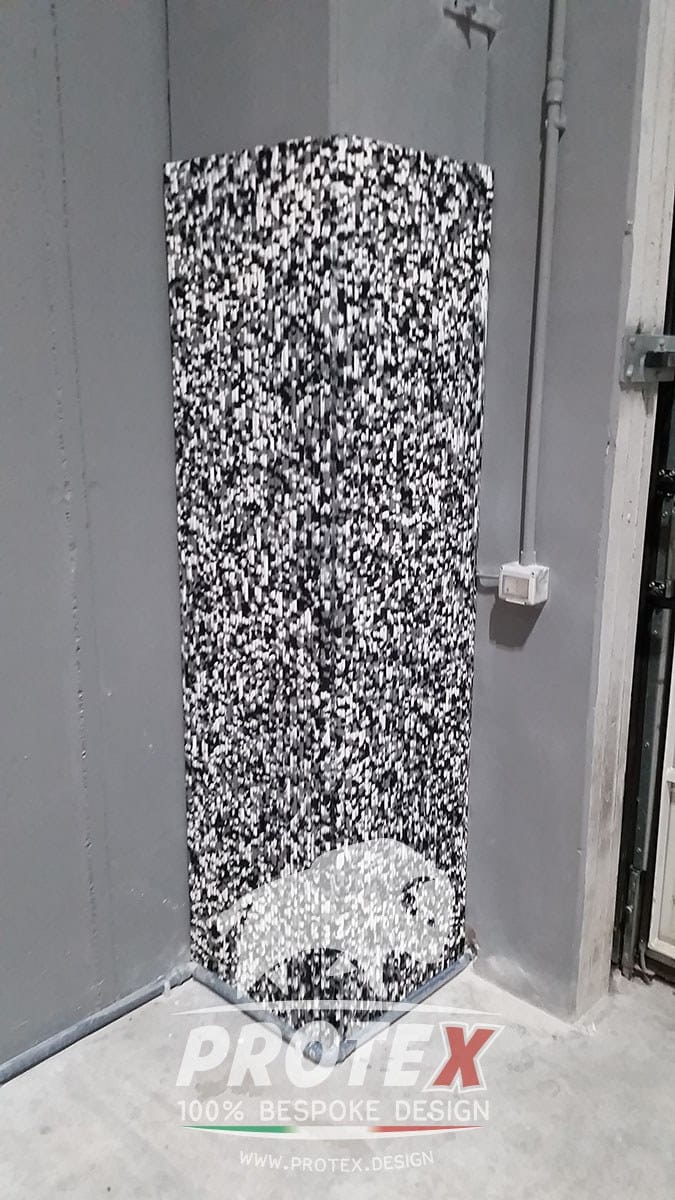 TECNOSOFT COLUMNS / PILLARS Fireproof Ethylene-vinyl acetate Impact ...