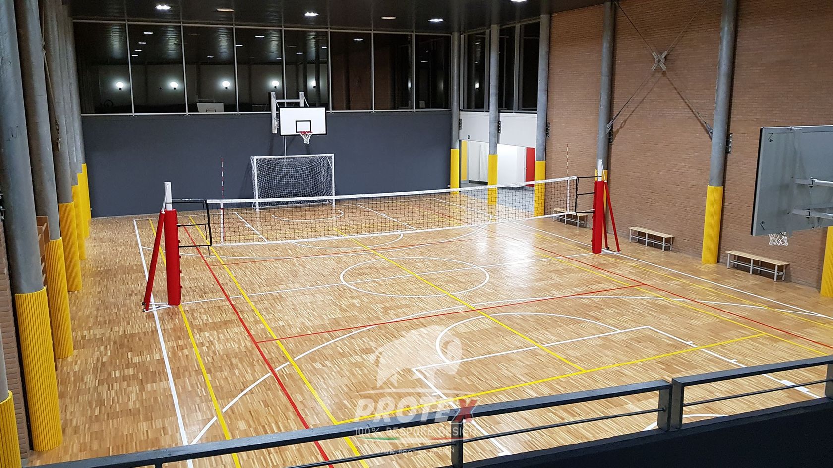 Fireproof Ethylene-vinyl acetate Impact protection TECNOSOFT COLUMNS ...