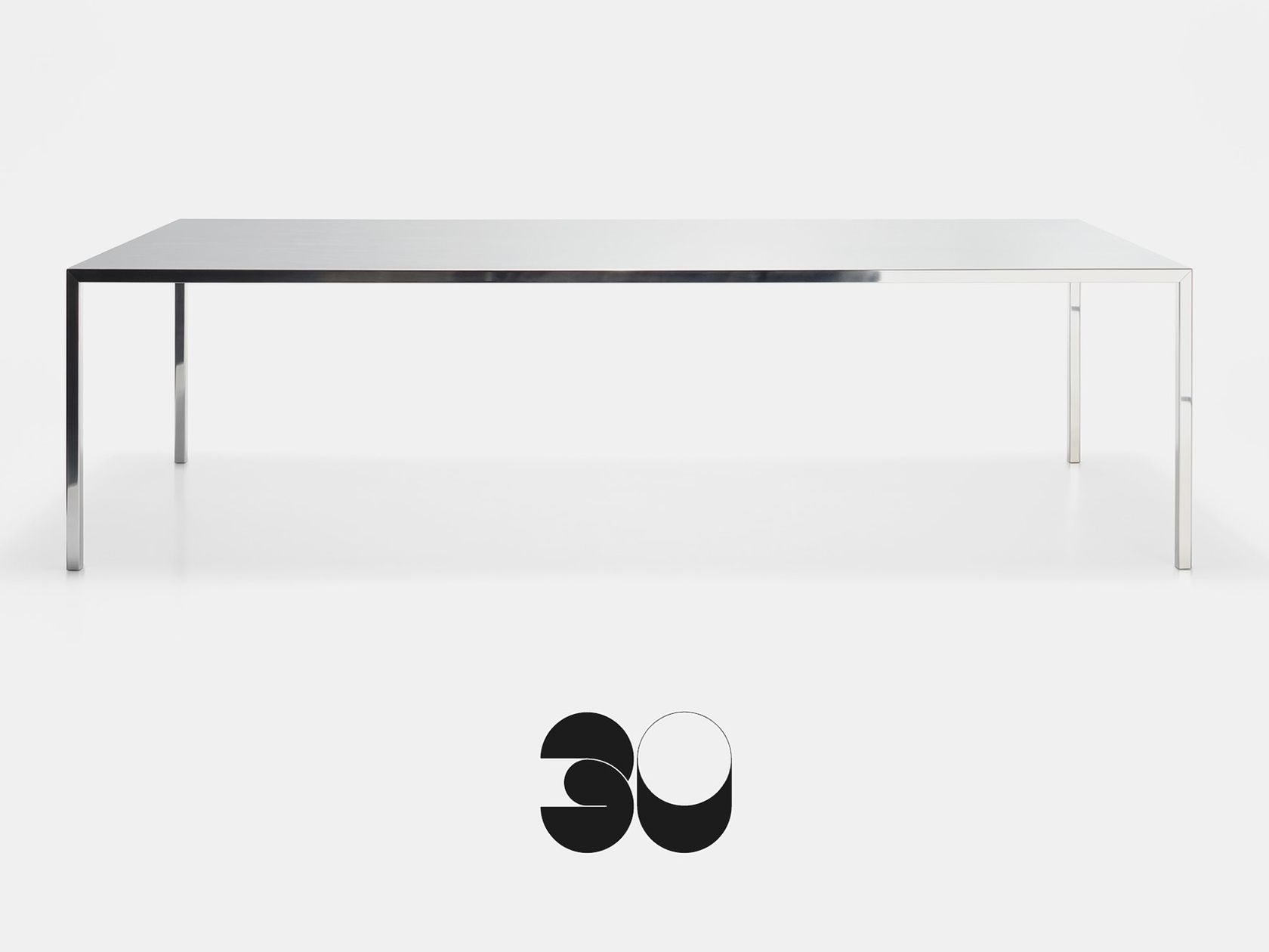 TENSE Rectangular aluminium table By MDF Italia | design Piergiorgio ...