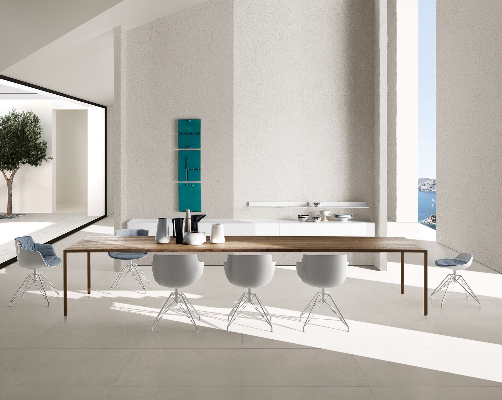 TENSE MATERIAL | Tavolo in rovere By MDF Italia design Piergiorgio ...