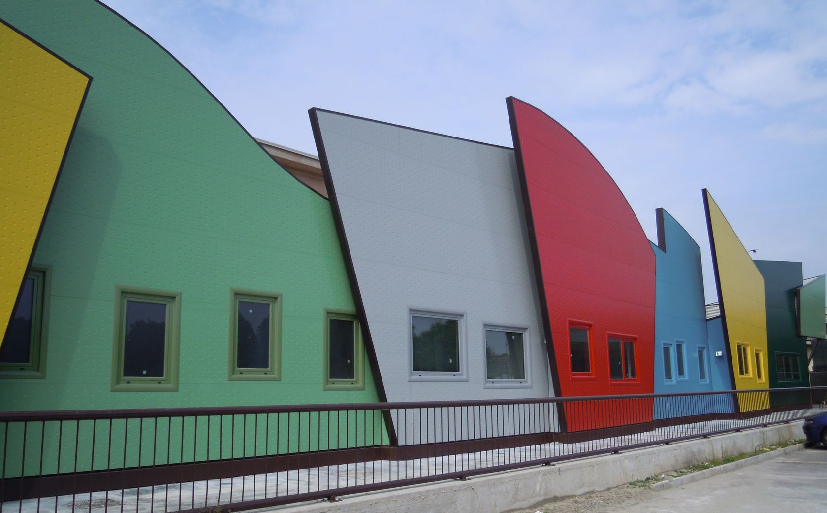 TERMOPARETI® BUBBLE Insulated metal panel for facade By ELCOM SYSTEM