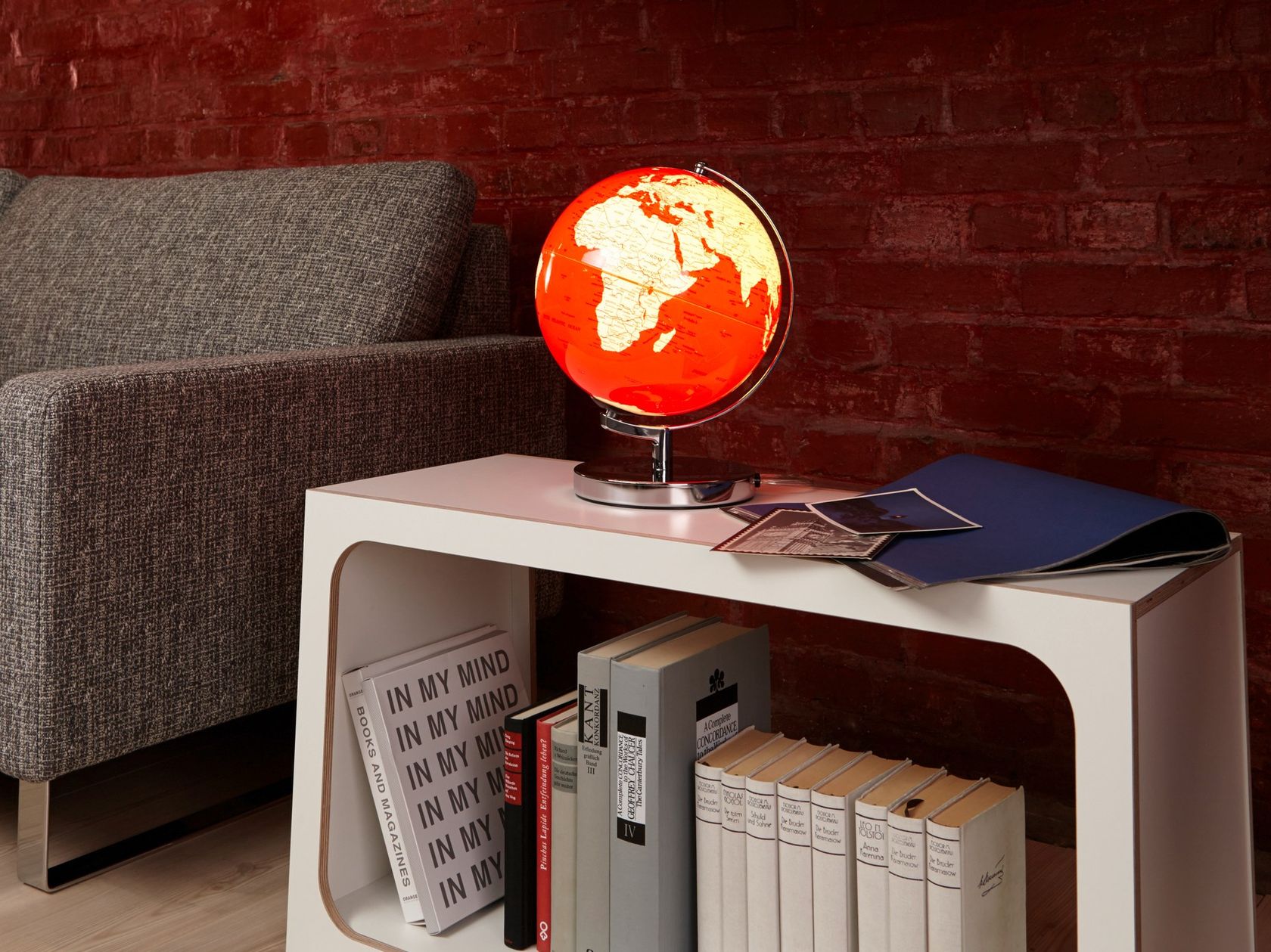 Table-top globe TERRA LIGHT By Müller Small Living