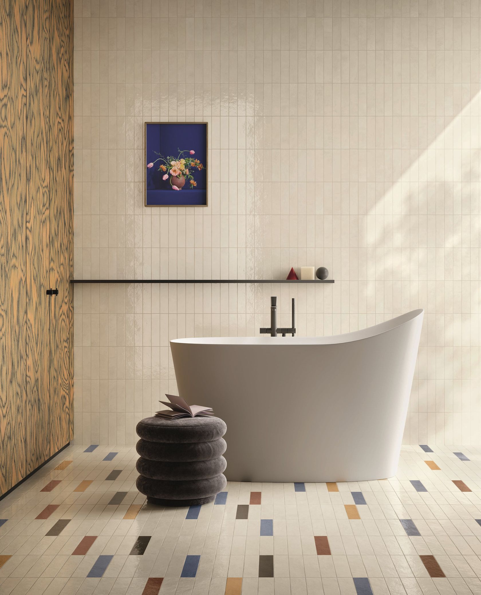 Glazed porcelain stoneware wall/floor tiles TERRE GARZATE By CERAMICA ...