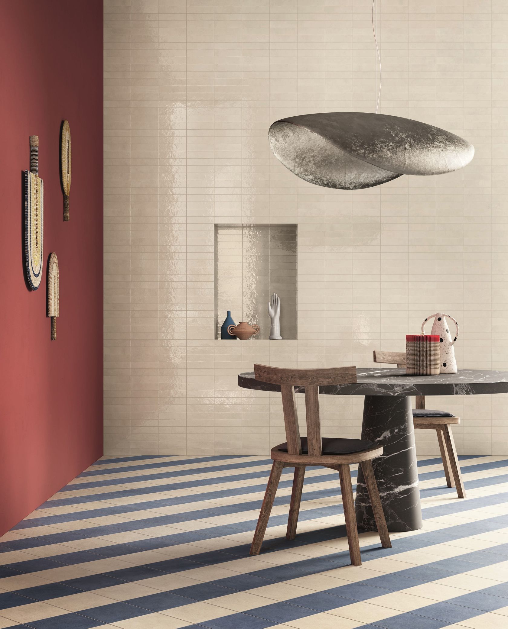 Glazed porcelain stoneware wall/floor tiles TERRE GARZATE By CERAMICA ...