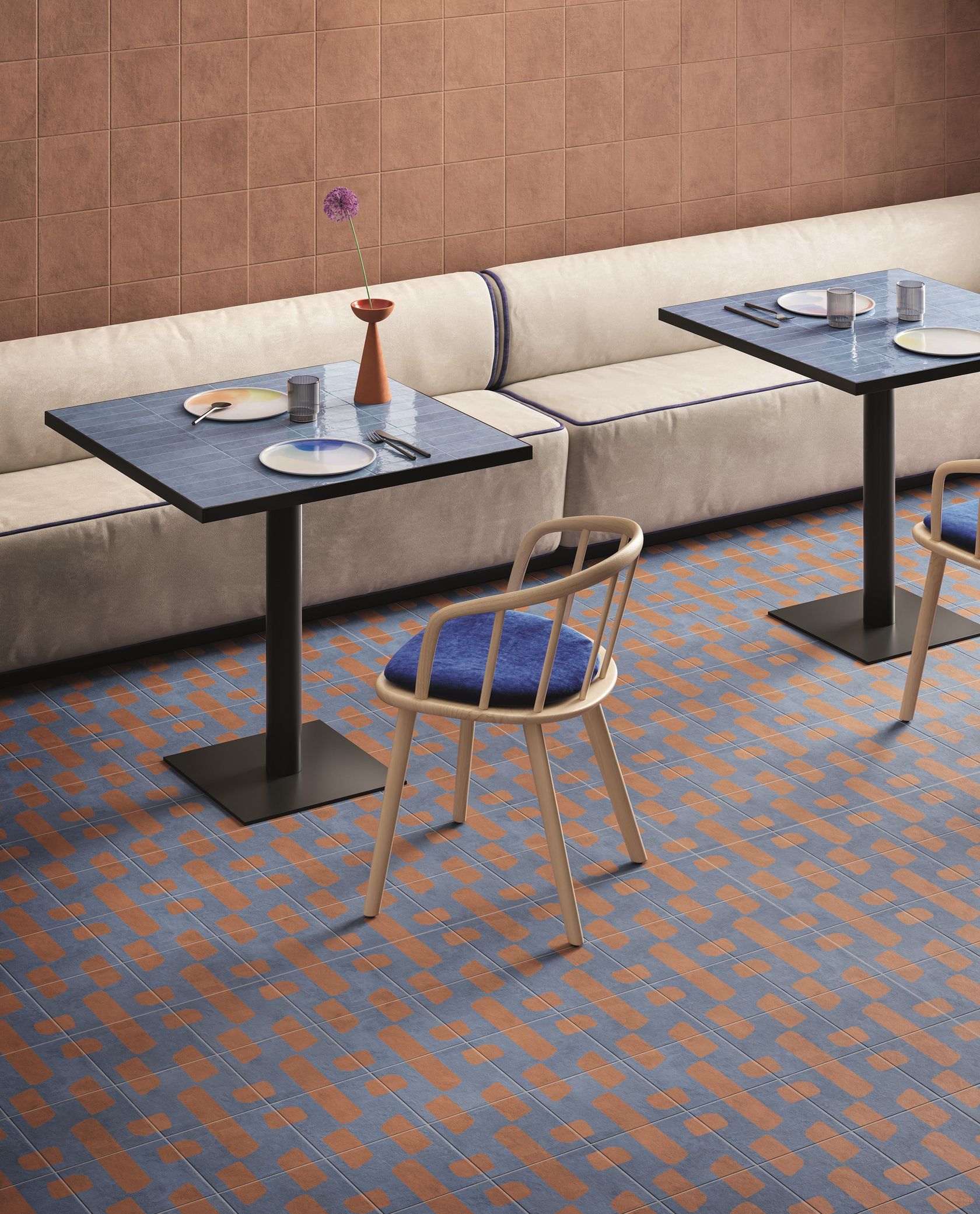 Glazed porcelain stoneware wall/floor tiles TERRE GARZATE By CERAMICA ...
