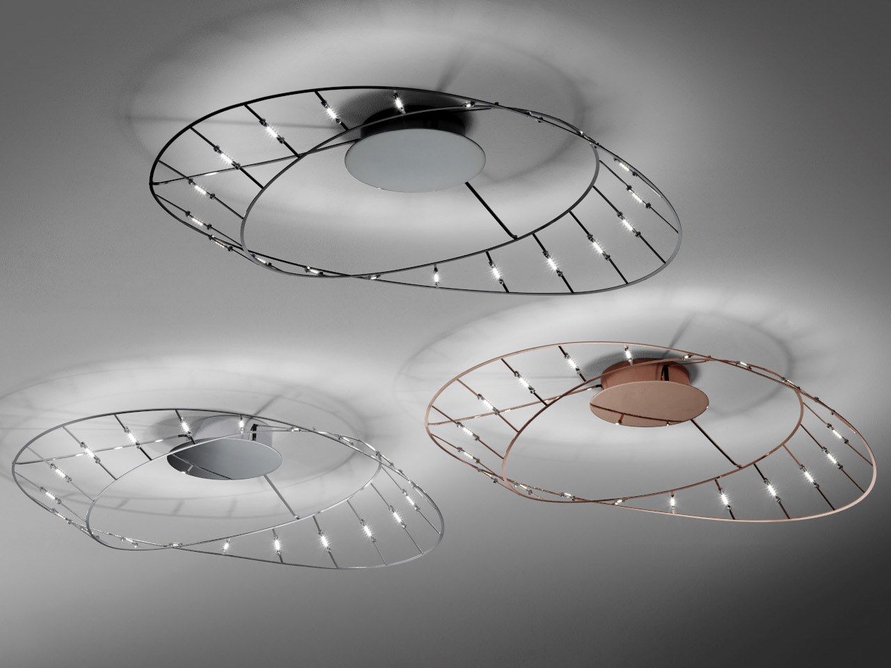 TESA MINI | Ceiling lamp LED steel ceiling lamp By Urban | design Marco ...