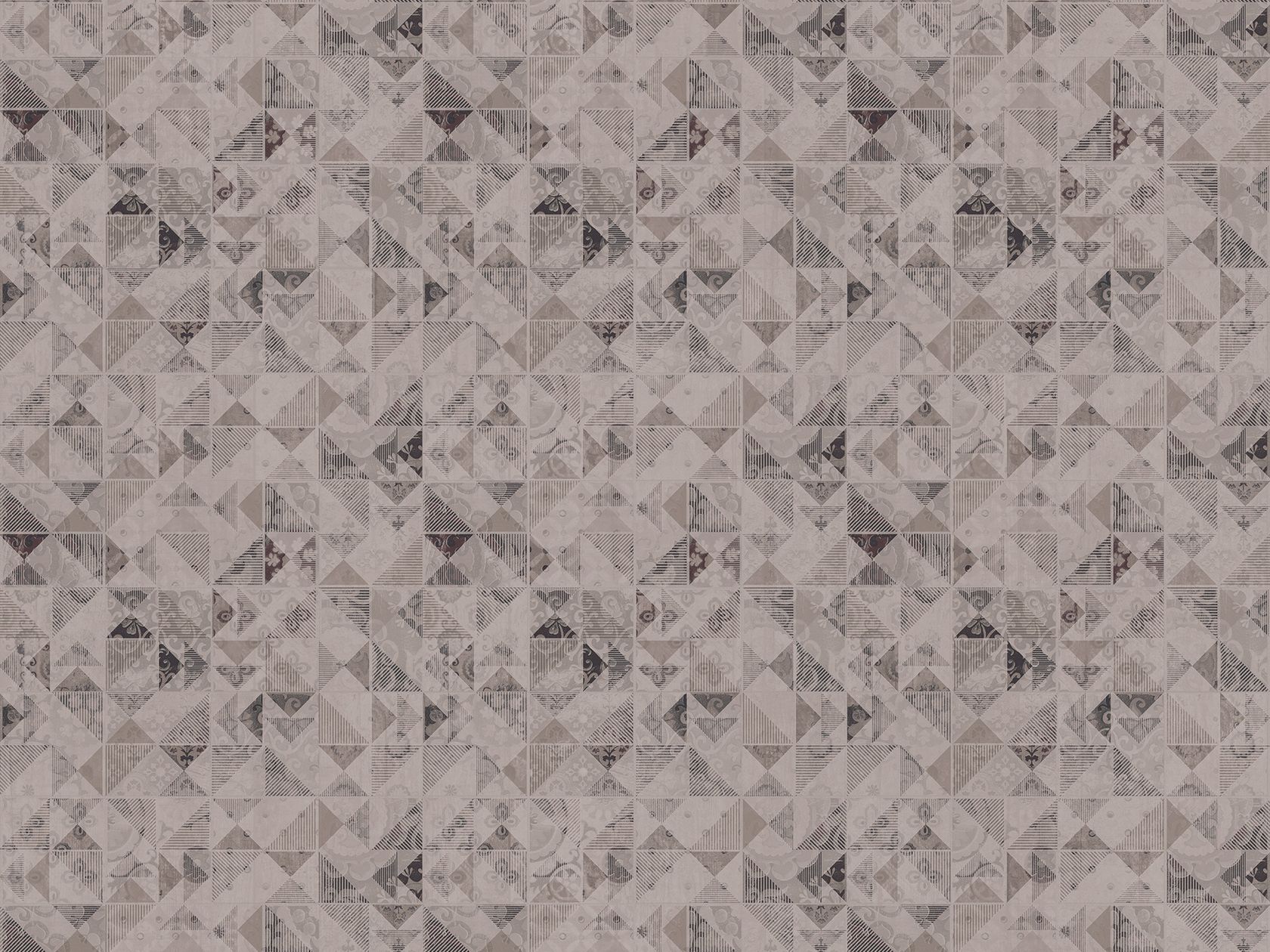 Carta da parati geometrica lavabile TEXTURE TRIANGOLI Collezione ...