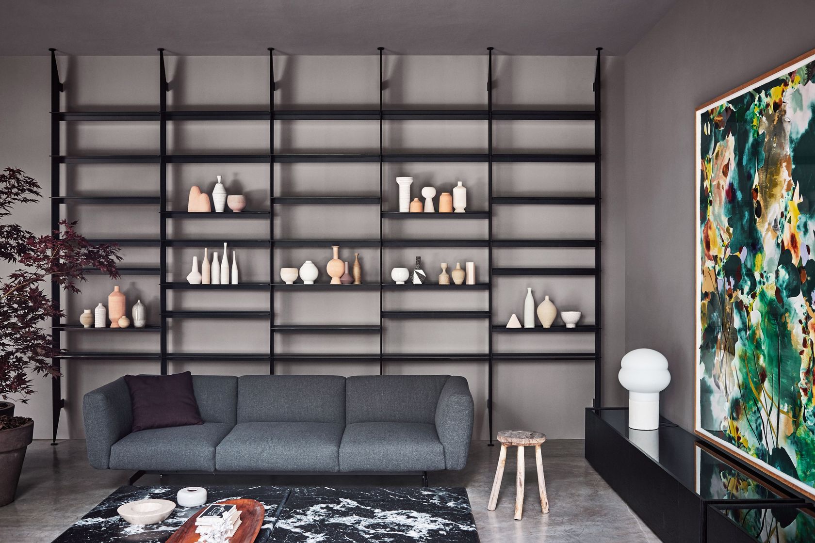 THE 50’S | Wall system Wall-mounted extruded aluminium system By Cesar ...