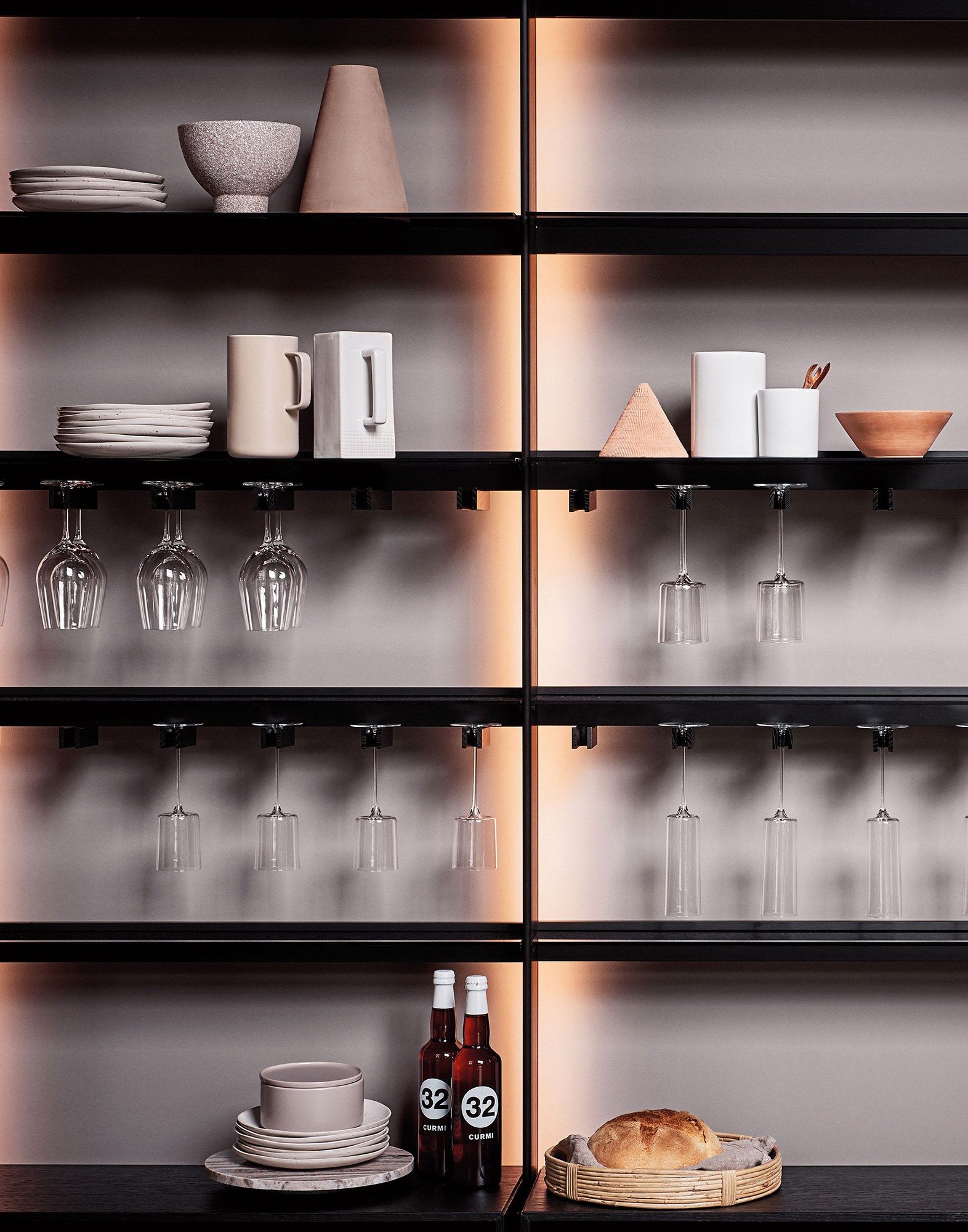 THE 50’S | Wall system Wall-mounted extruded aluminium system By Cesar ...