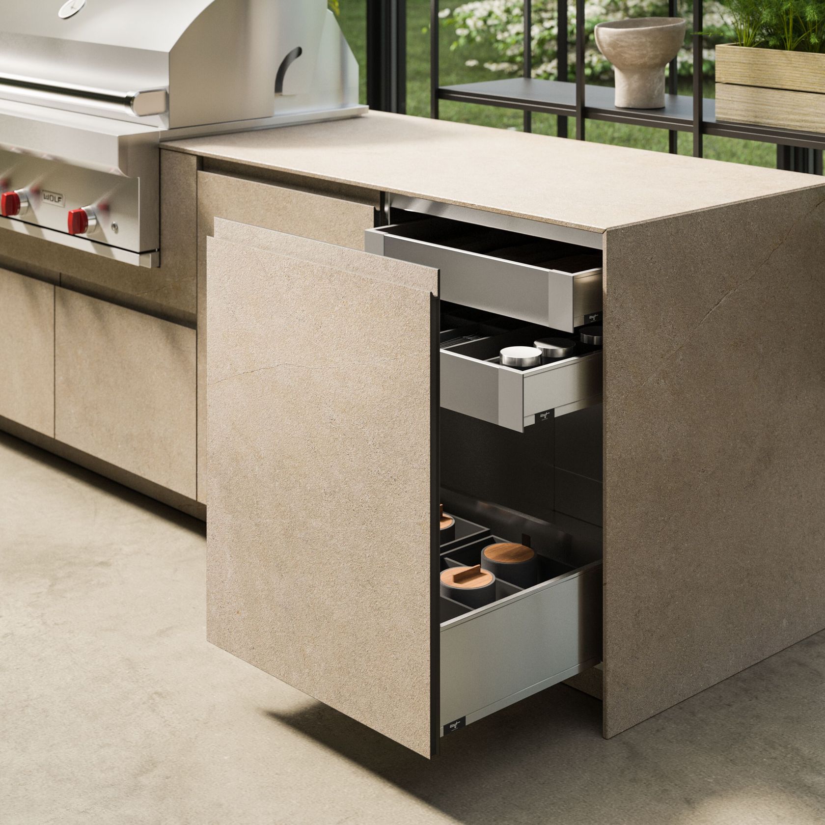 ZOE Outdoor kitchen By THE CUT