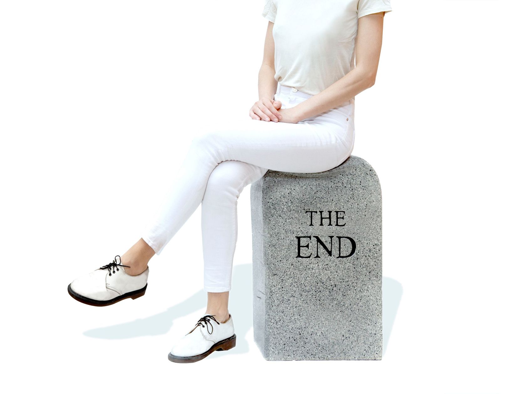 THE END Polyurethane stool / sculpture By Gufram | design Maurizio ...