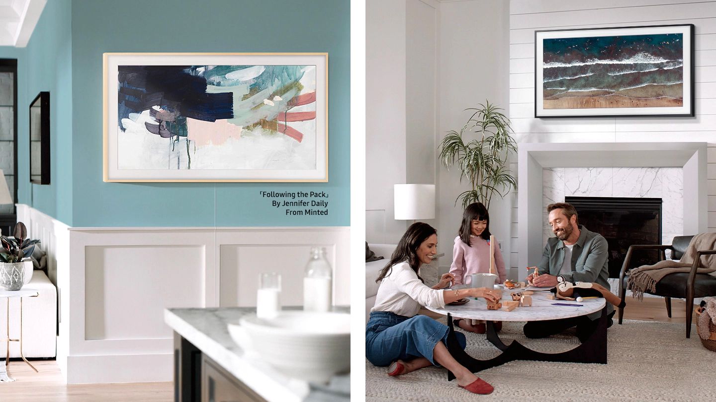 TV with QLED technology THE FRAME By Samsung