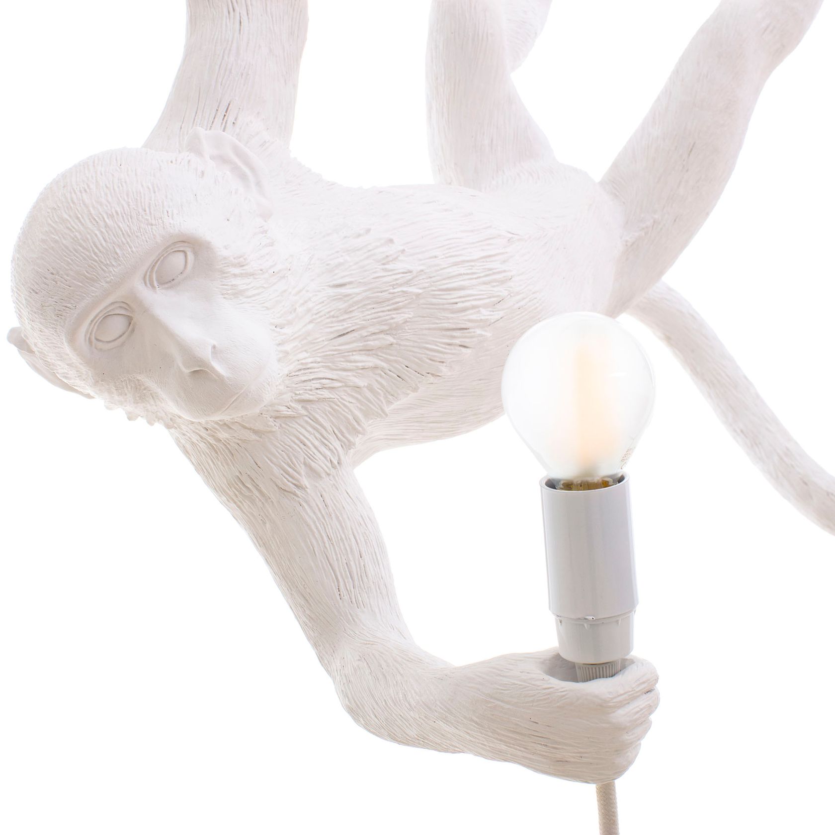LED resin pendant lamp THE MONKEY LAMP SWING By Seletti design ...