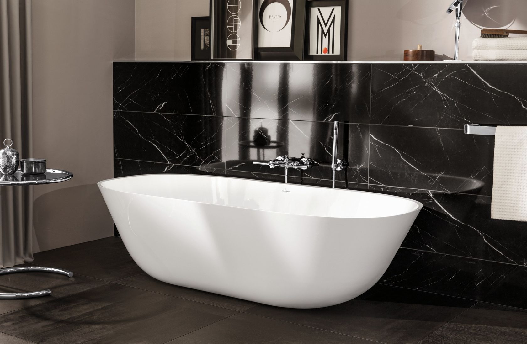THEANO | Quaryl® bathtub By Villeroy & Boch design Christian Haas