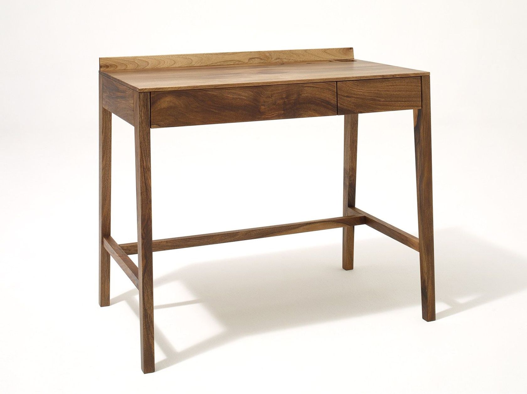 THEO DESK | Solid wood writing desk Rectangular solid wood writing desk ...