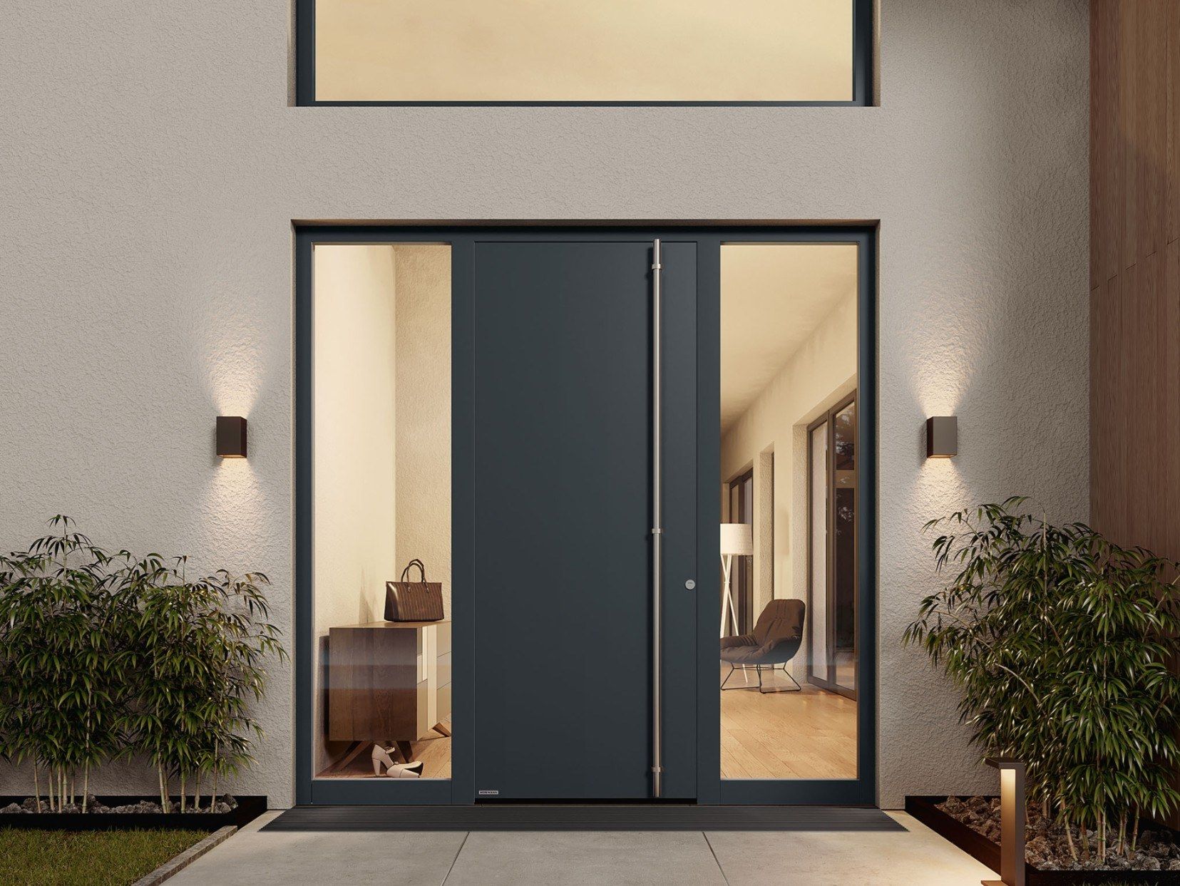 Energy-saving entry door THERMOSAFE HYBRID By HÖRMANN ITALIA