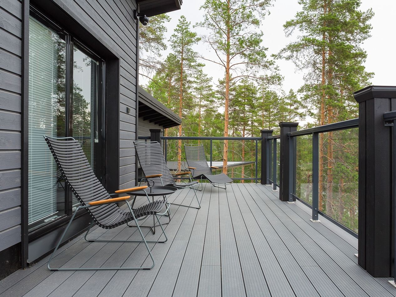 Wooden decking TECHWOOD THERMO D-212 By Corà