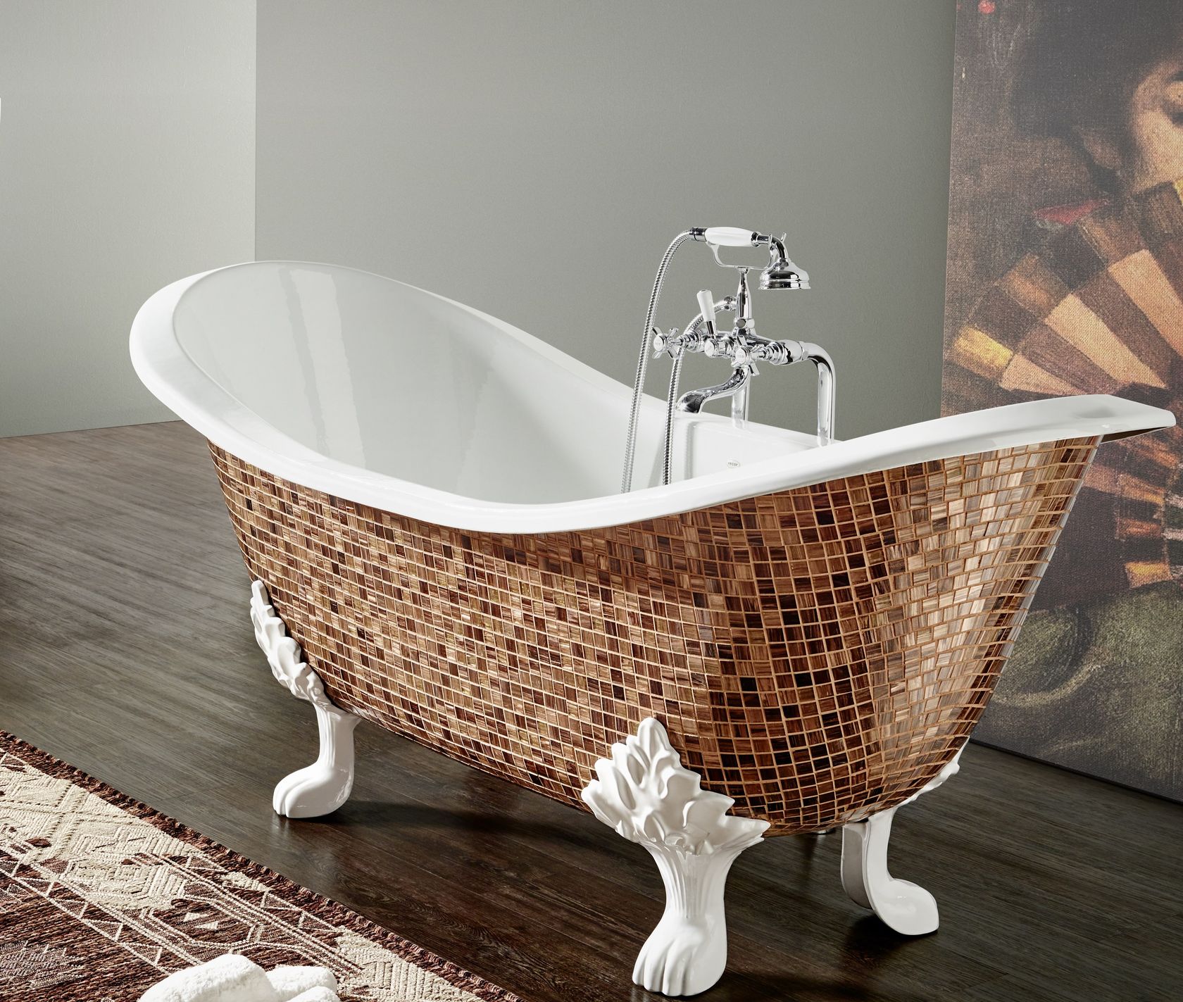THYM | Bathtub on legs By BLEU PROVENCE