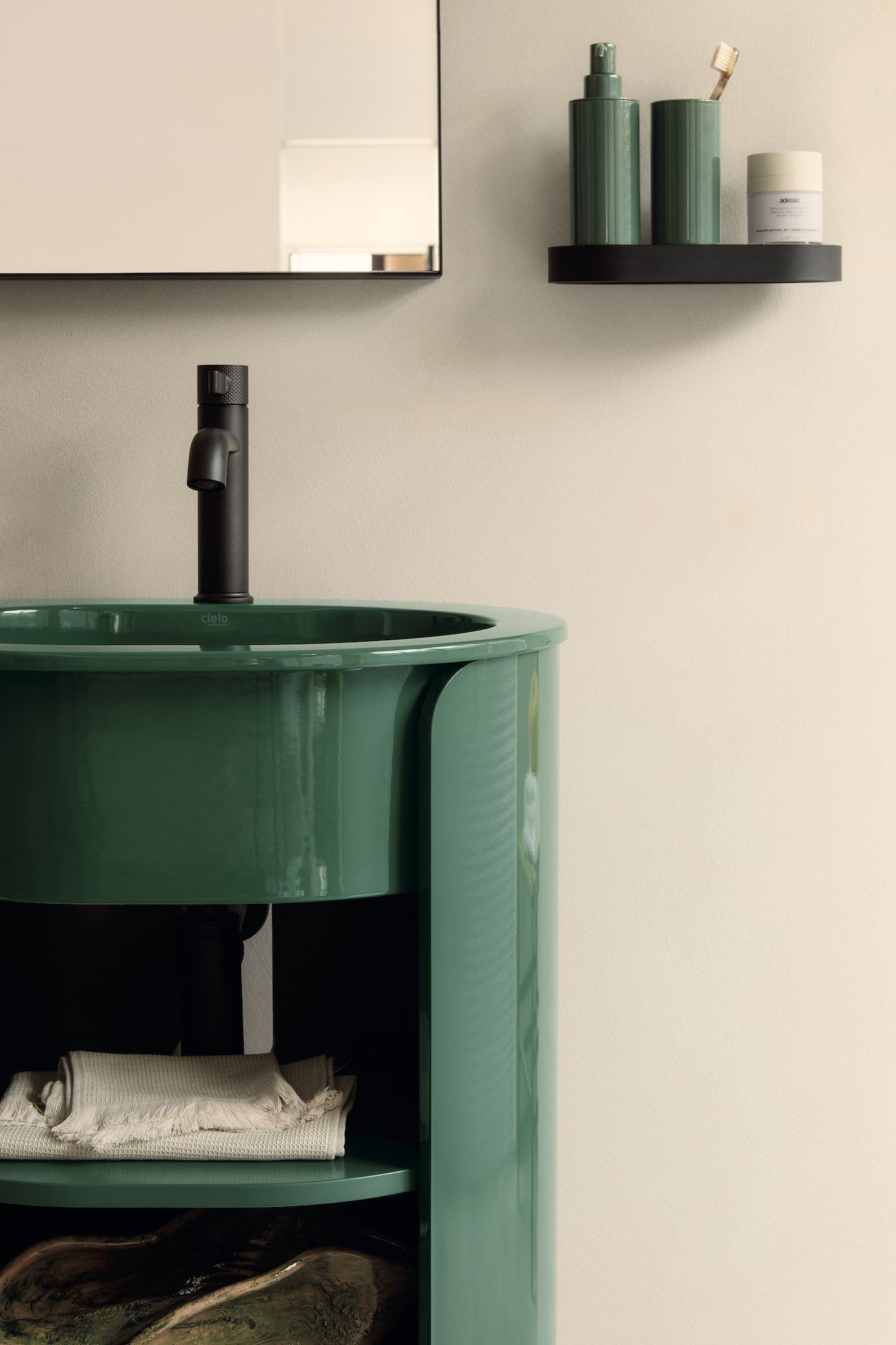 TIBERIO Mobile lavabo By Ceramica Cielo | design Andrea Parisio ...