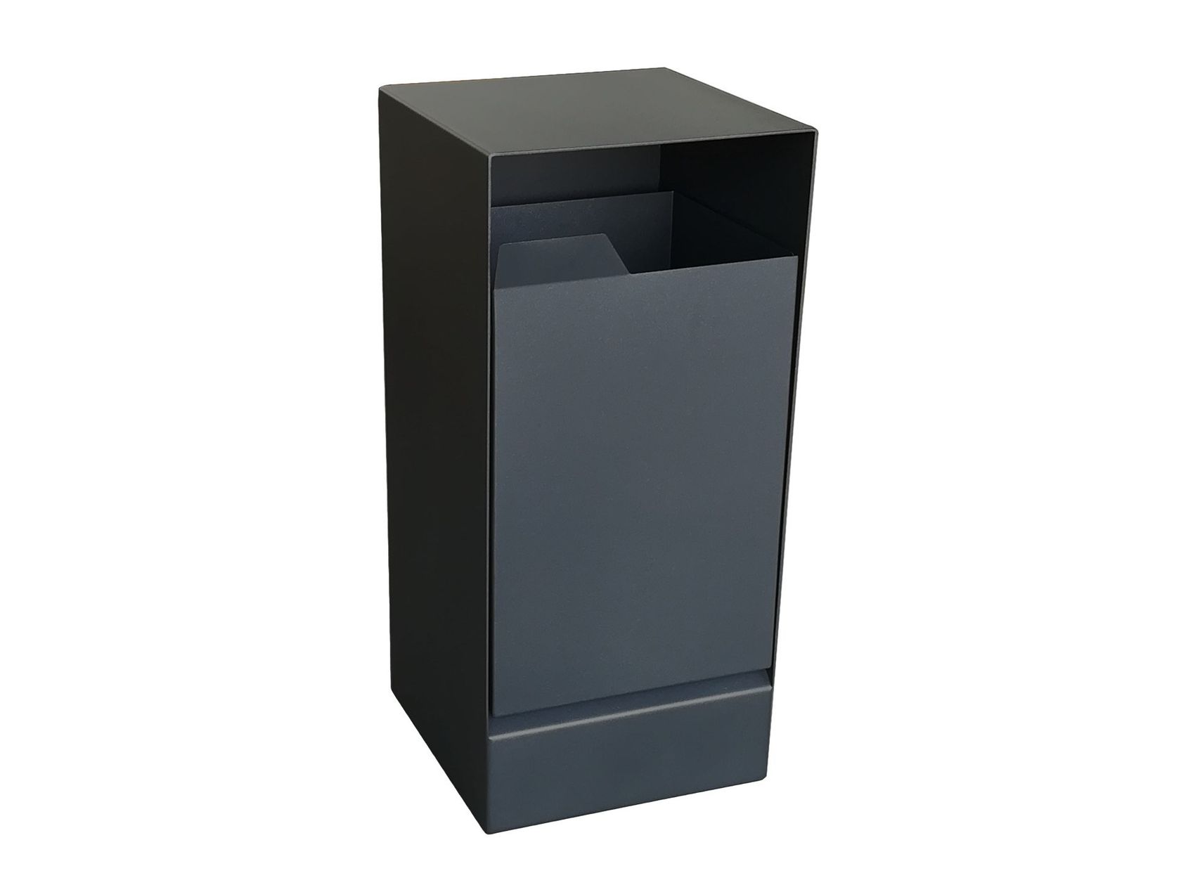 TIP BIN Powder coated aluminium litter bin By Fuchs Living