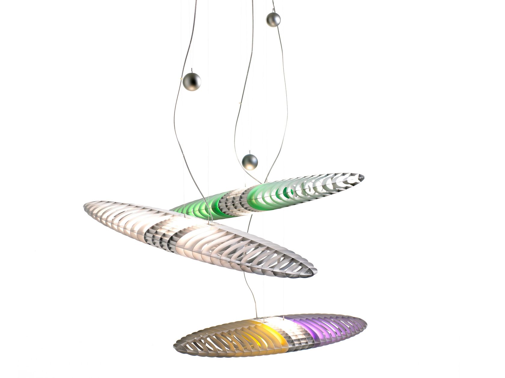 TITANIA LED aluminium pendant lamp By Luceplan