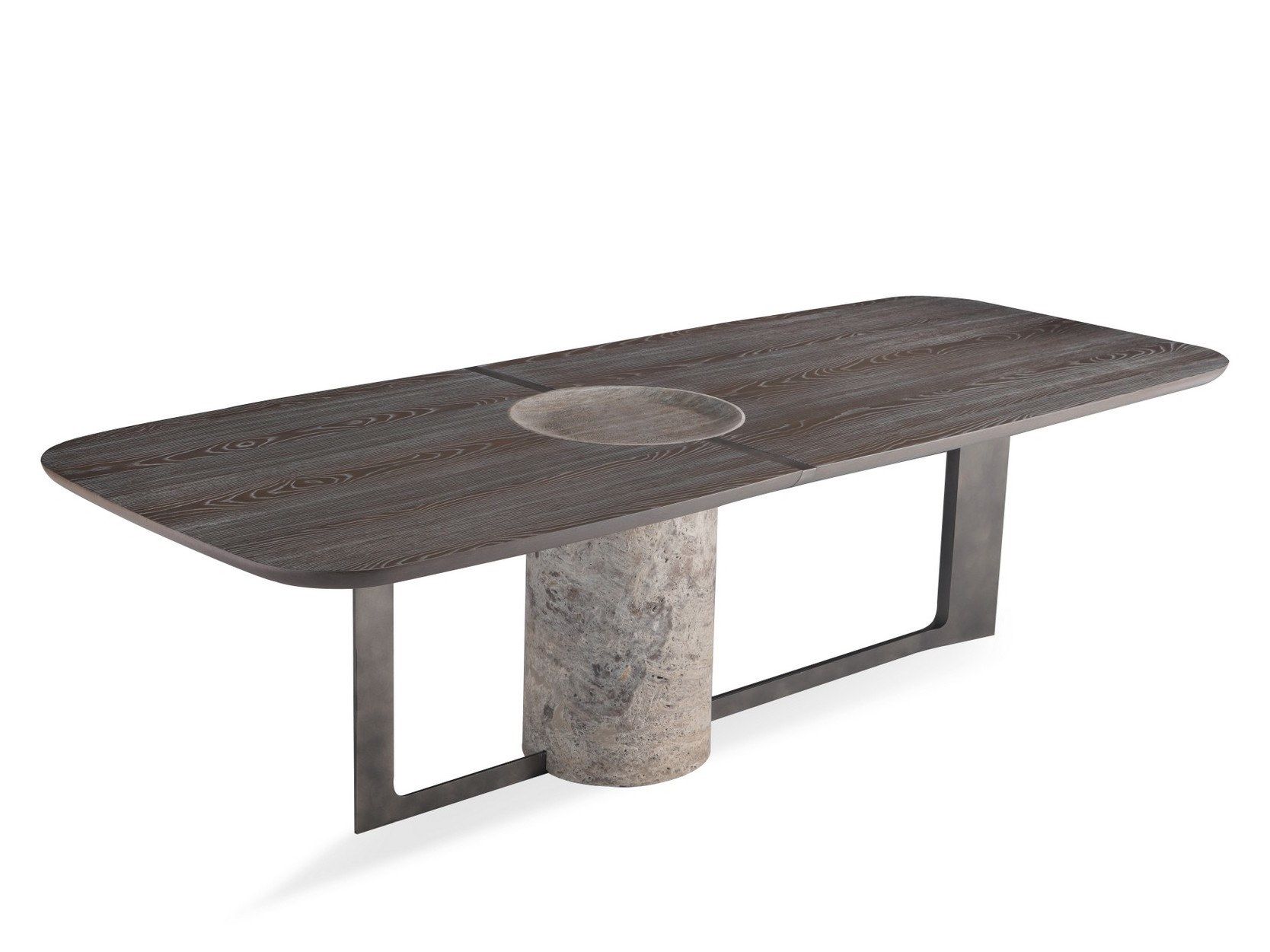 TITANO Rectangular dining table By ENNE | design Maurizio Manzoni