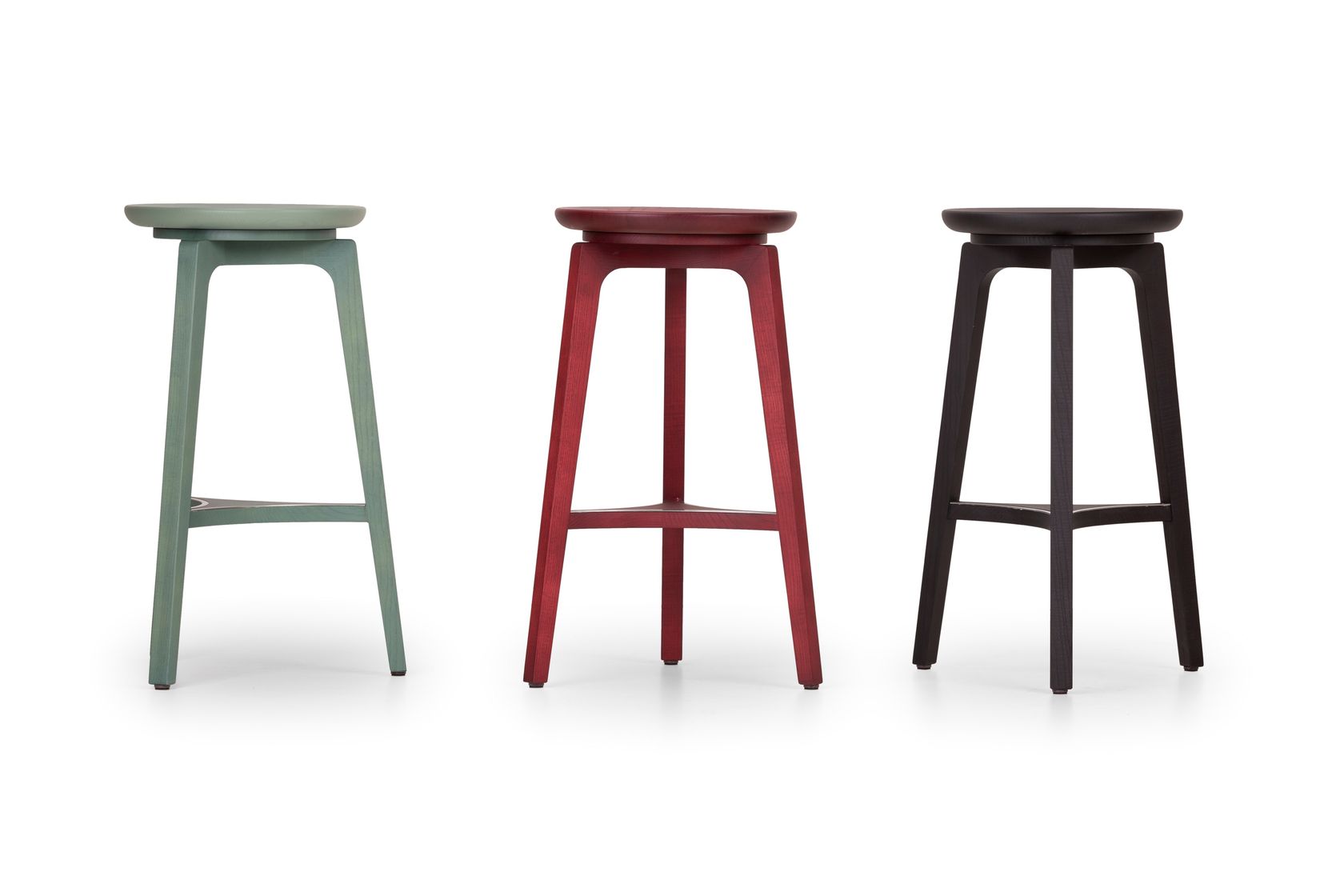 TOD High solid wood stool By True Design | design Parisotto+Formenton ...