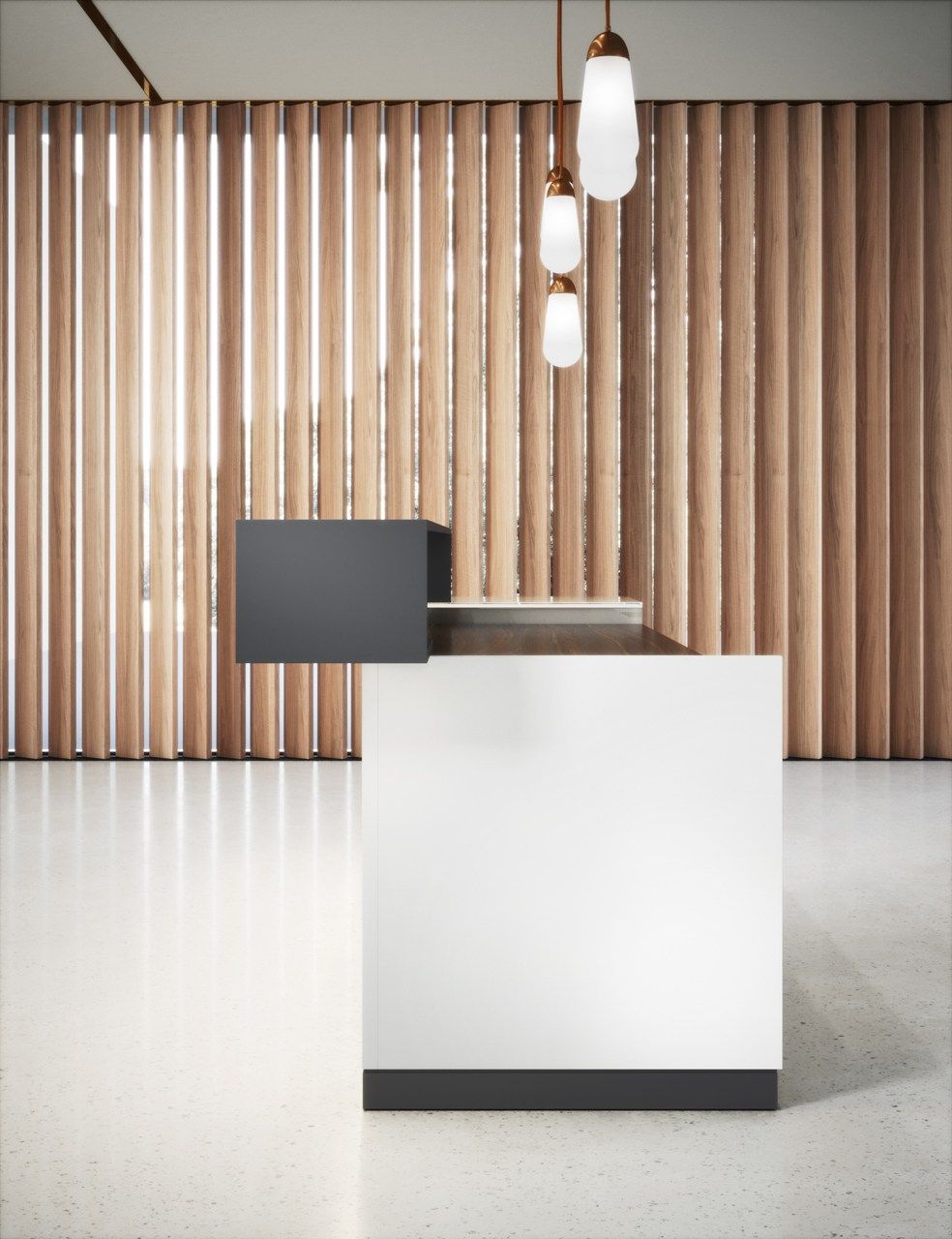 TOKI CUBE Reception desk By Archiutti | design Perin&Partners