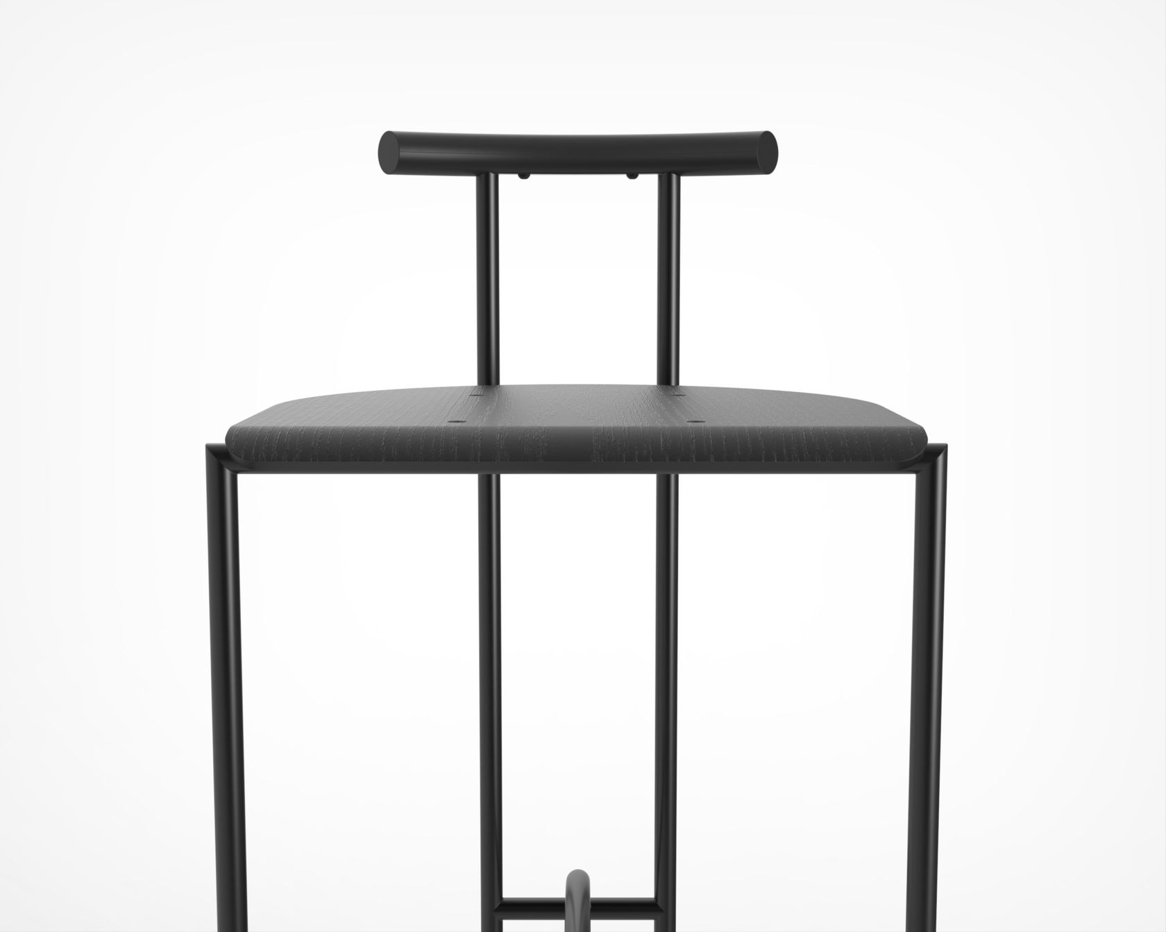 Steel stool TOKYO By OMK design Rodney Kinsman