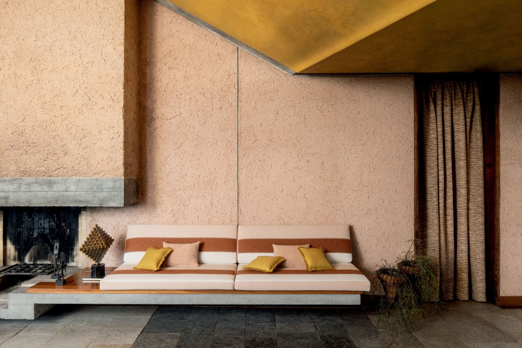 HACIENDA - TOLUCA Fabric By Élitis