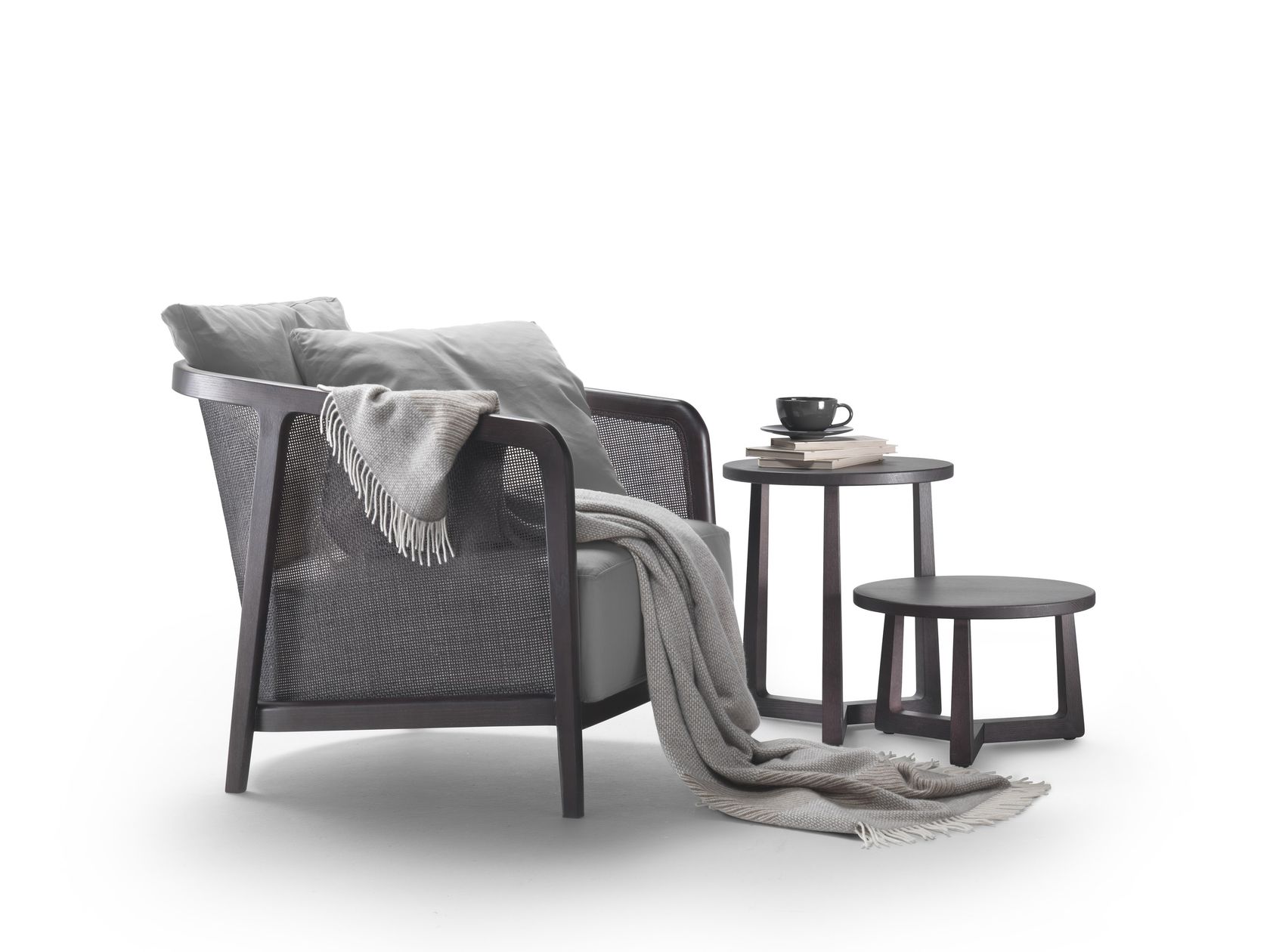 Armchair with armrests TOSCA By FLEXFORM design Antonio Citterio