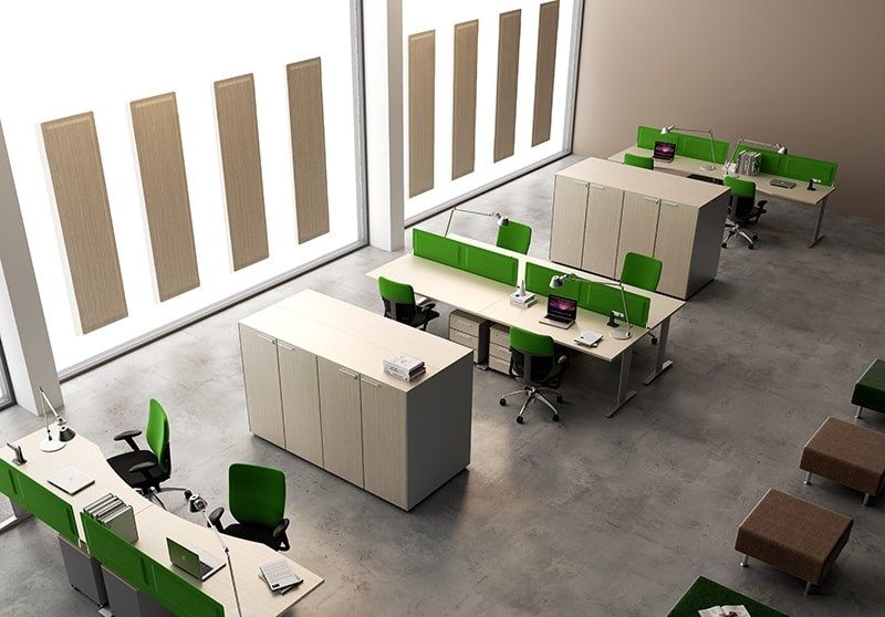 TRÈS | Workstation screen desktop partition By MASCAGNI