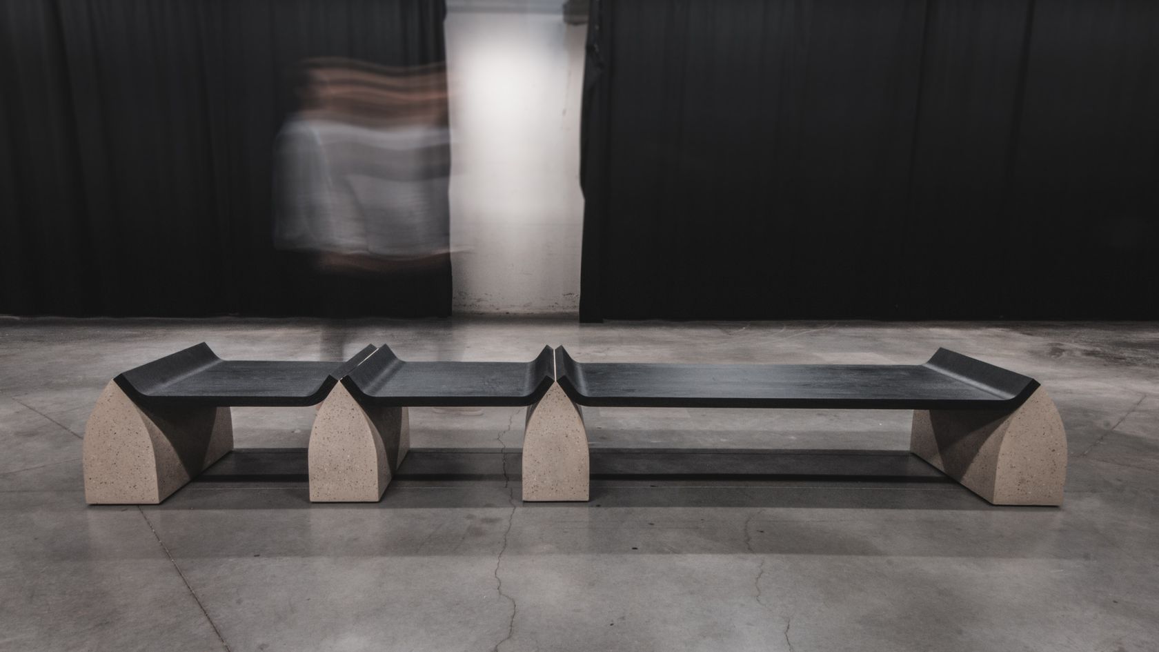 TRAAF | Bench MDF bench By MOVIMENTO