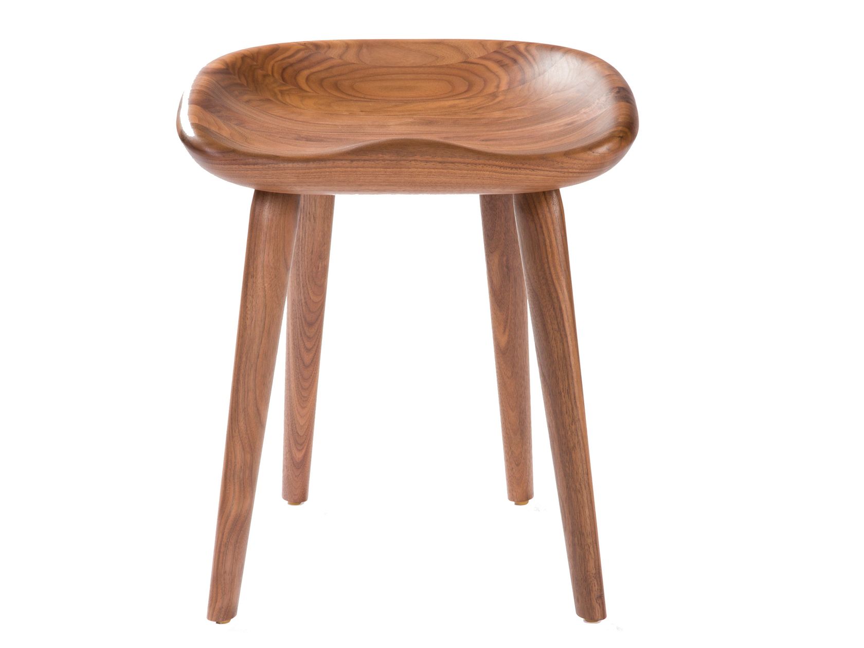 TRACTOR Solid wood stool By BassamFellows | design Craig Bassam