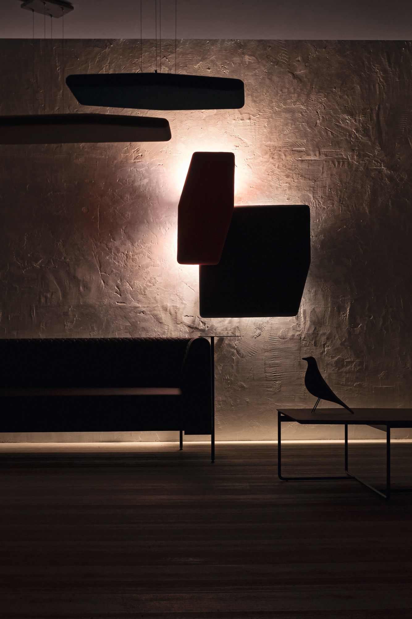 TRAMETES Fabric Acoustic wall panel By SKEMA | design Franco Driusso