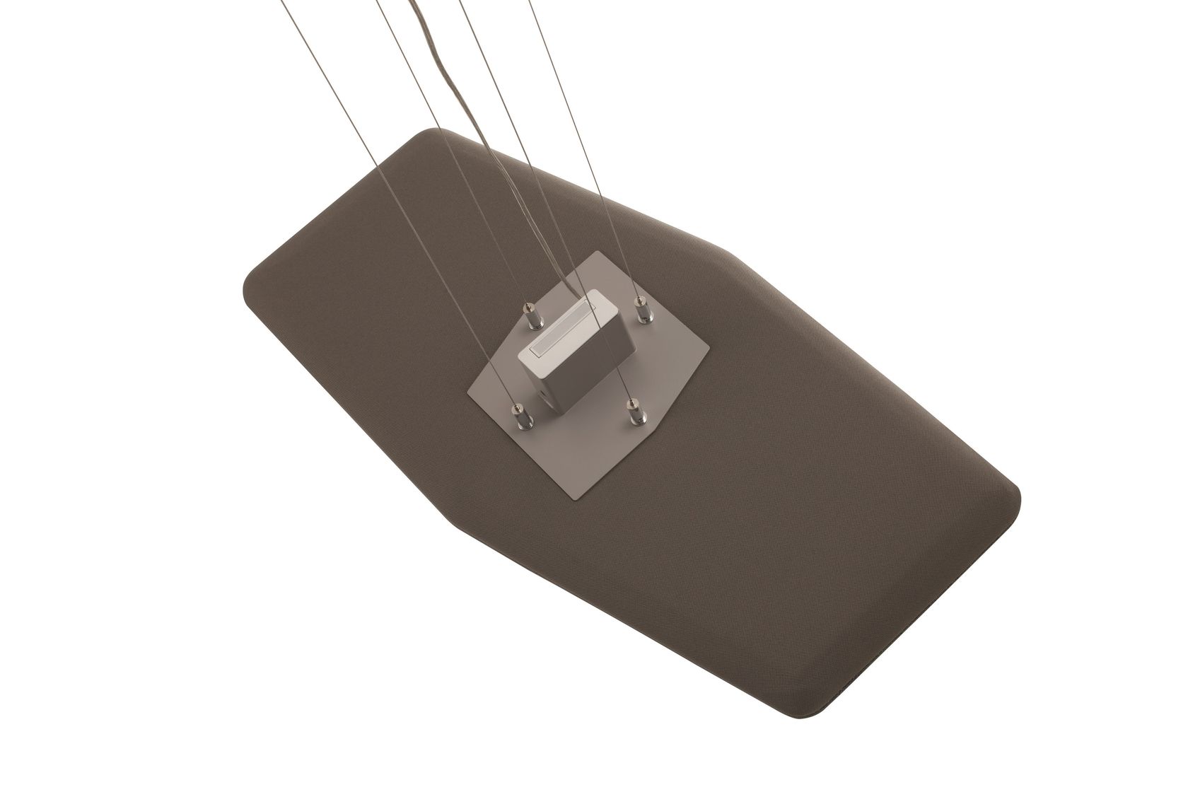 TRAMETES Fabric hanging acoustic panel with Integrated Lighting By ...
