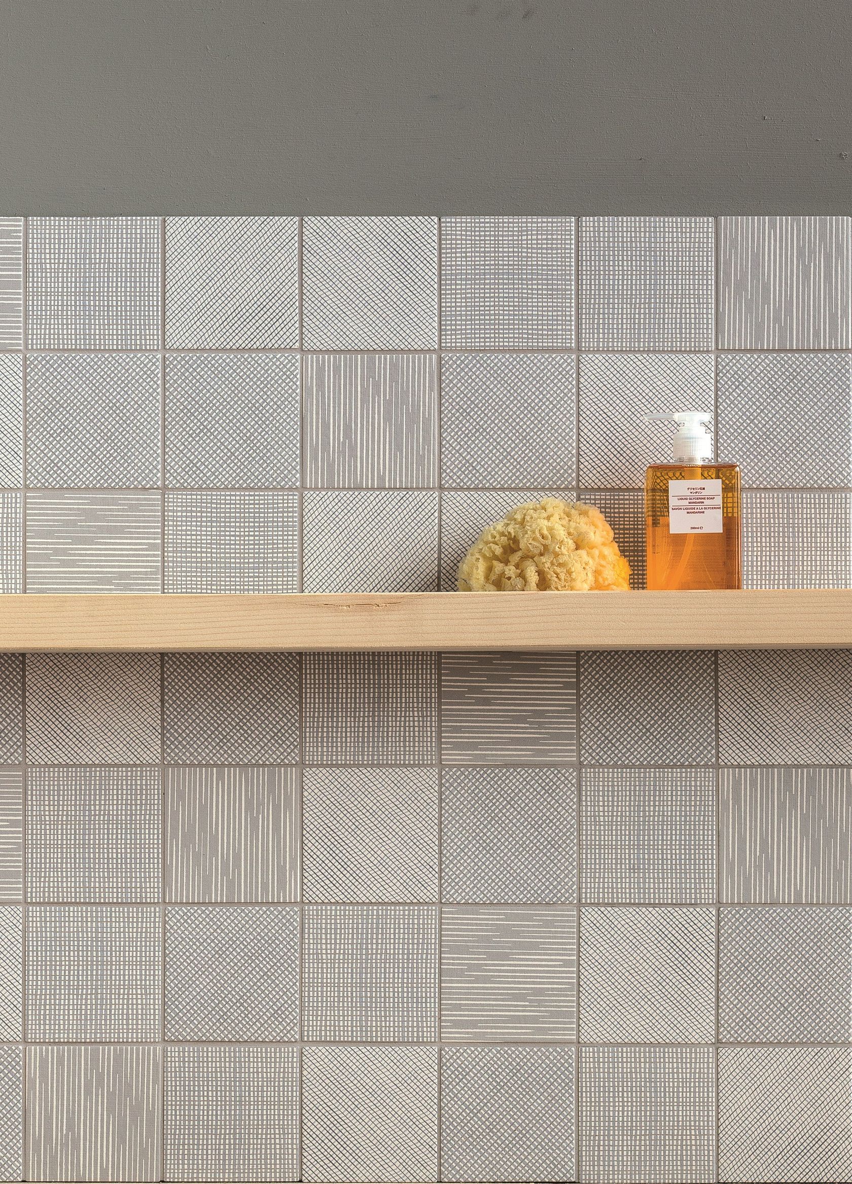Porcelain stoneware wall/floor tiles TRATTI EPI By MUTINA design Inga Sempé