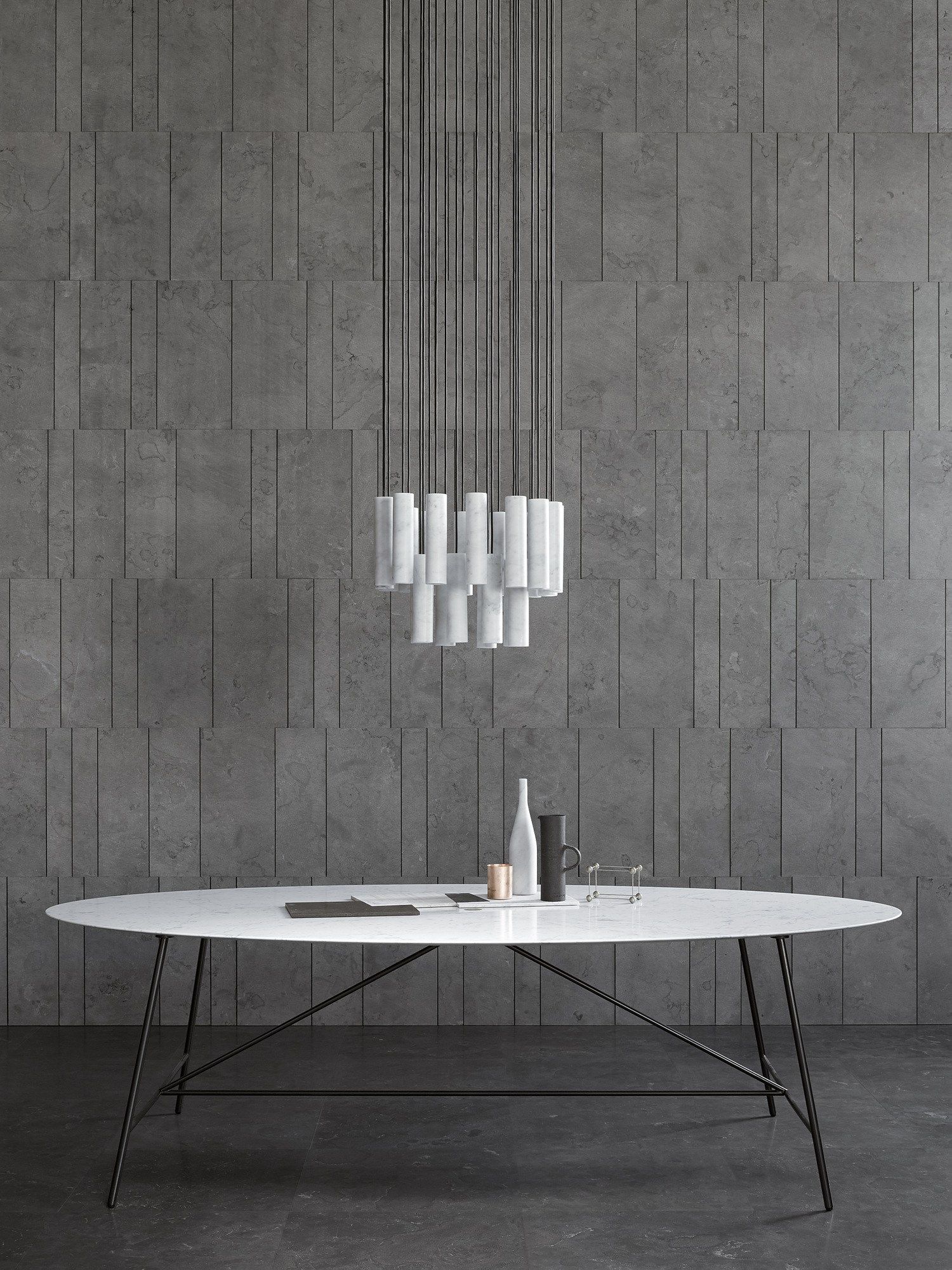 TRATTI Stone wall tiles By Salvatori | design Elisa Ossino