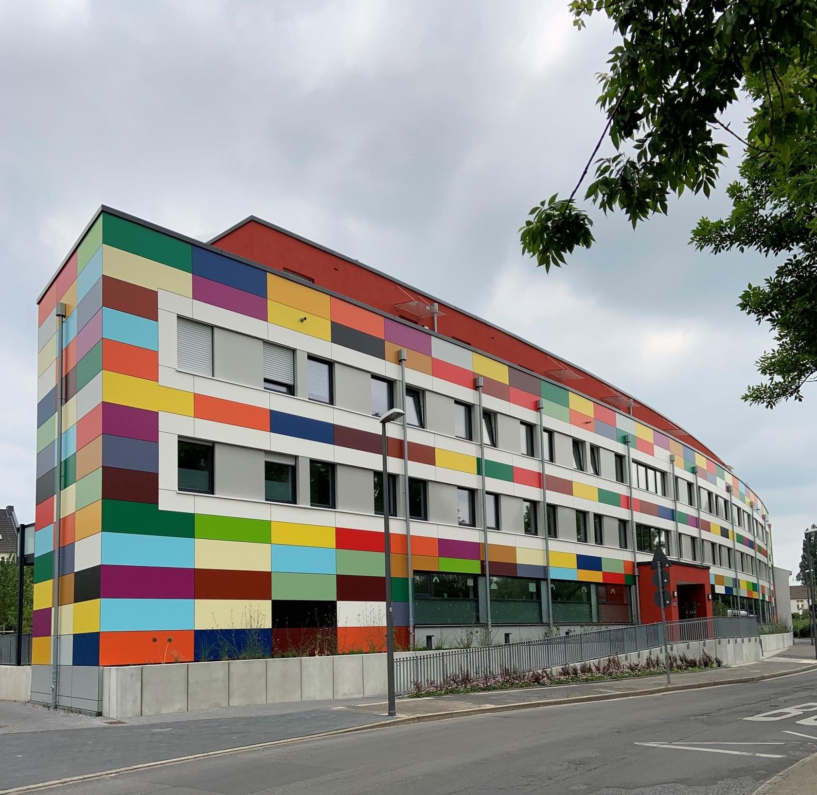 HPL Panel for facade TRESPA® METEON® UNI COLOURS By TRESPA INTERNATIONAL