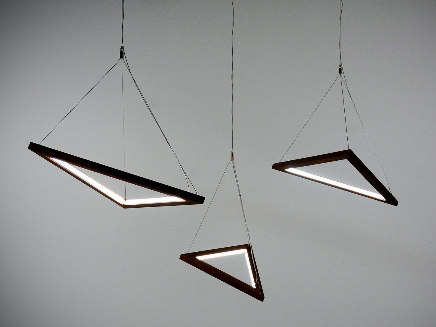 TRIANGLE | Pendant lamp Triangle Collection By hollis+morris