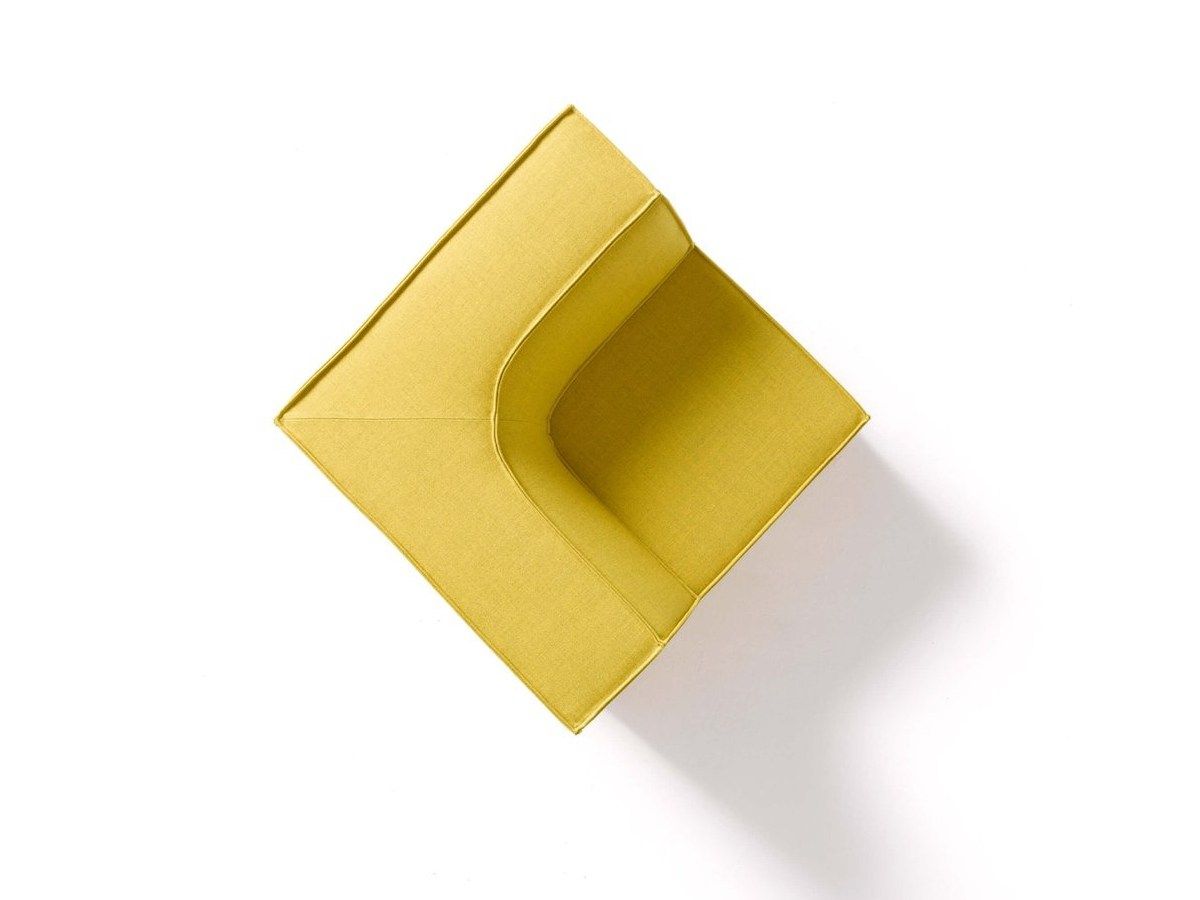 TRIO Corner fabric armchair By COR | design Team Form